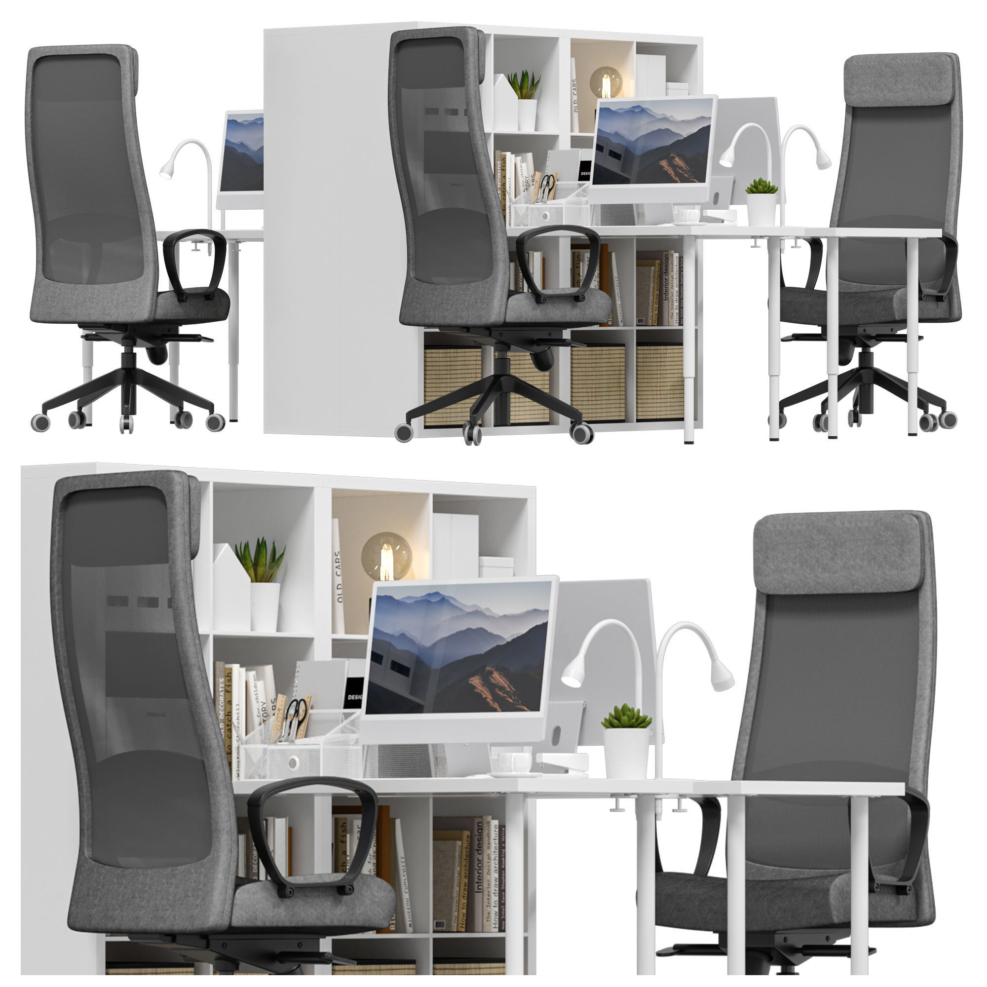 IKEA - Office workplace 29 3D model | CGTrader