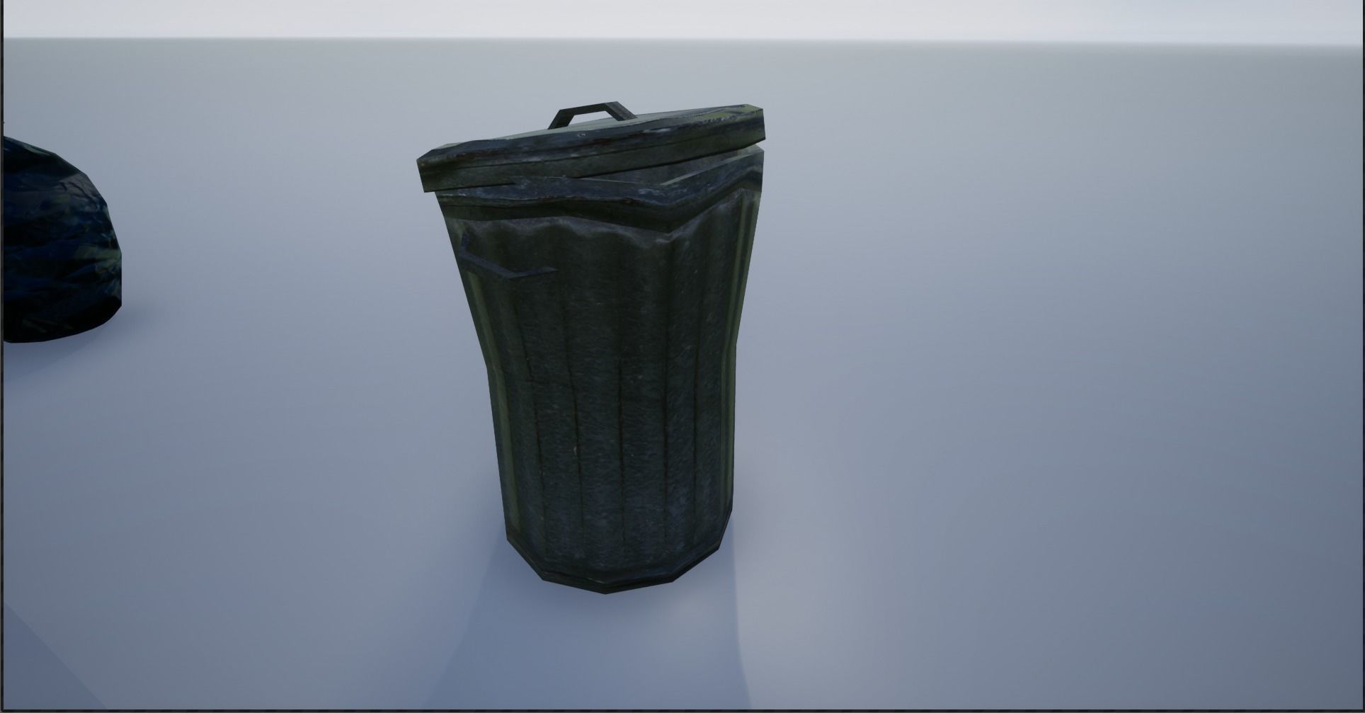 3D model Lowpoly Trash Bins and Trash Bags VR / AR / low-poly | CGTrader