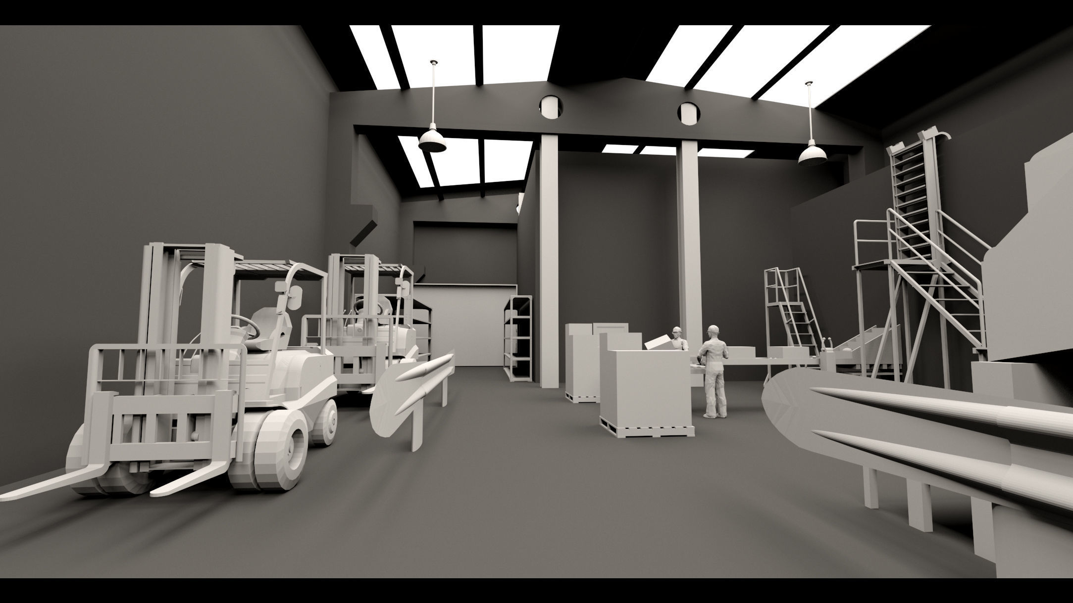 Interior Factory- Vol 06- High detail 3d models 3D model | CGTrader