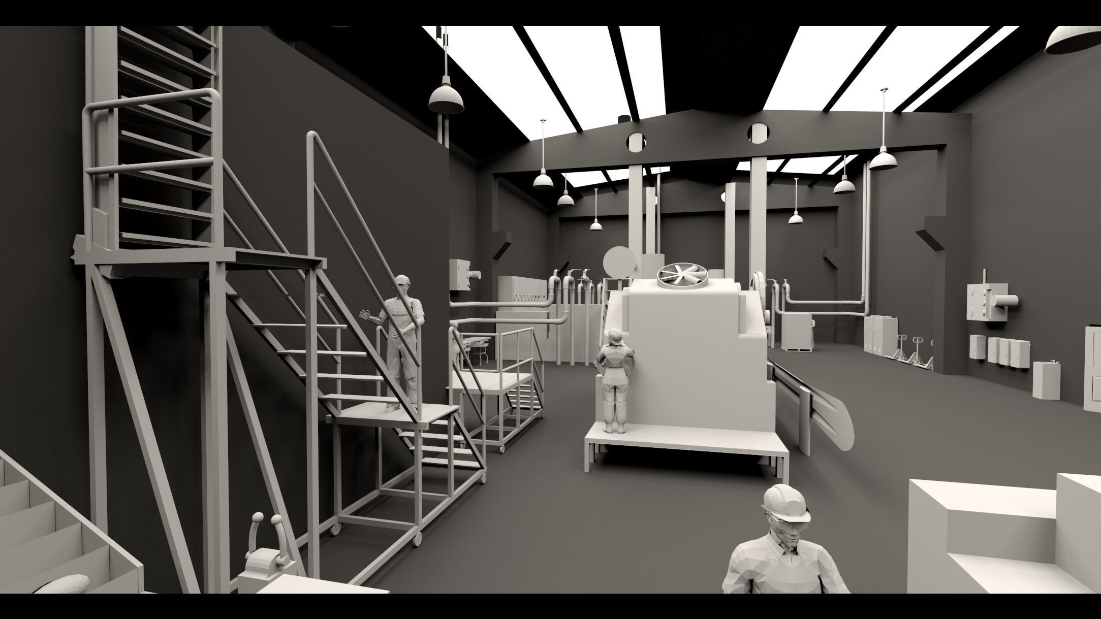 Interior Factory- Vol 06- High detail 3d models 3D model | CGTrader