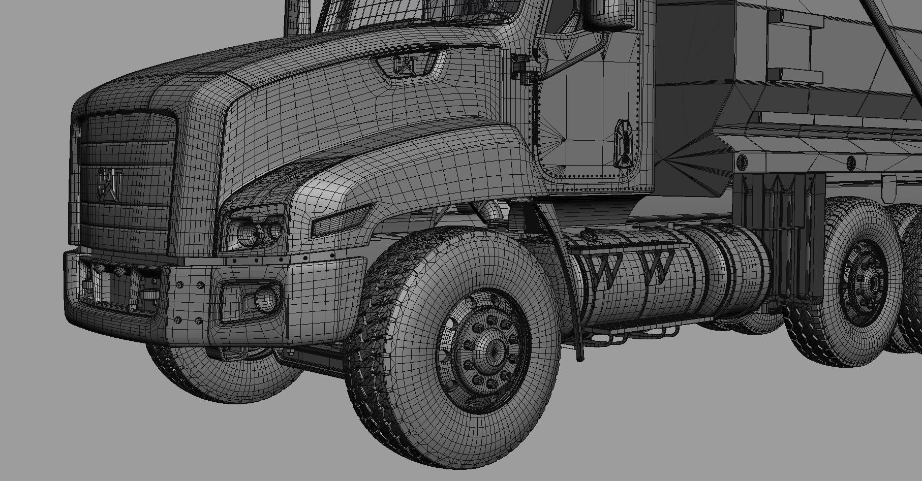 Dump Truck CT660S 3D model | CGTrader