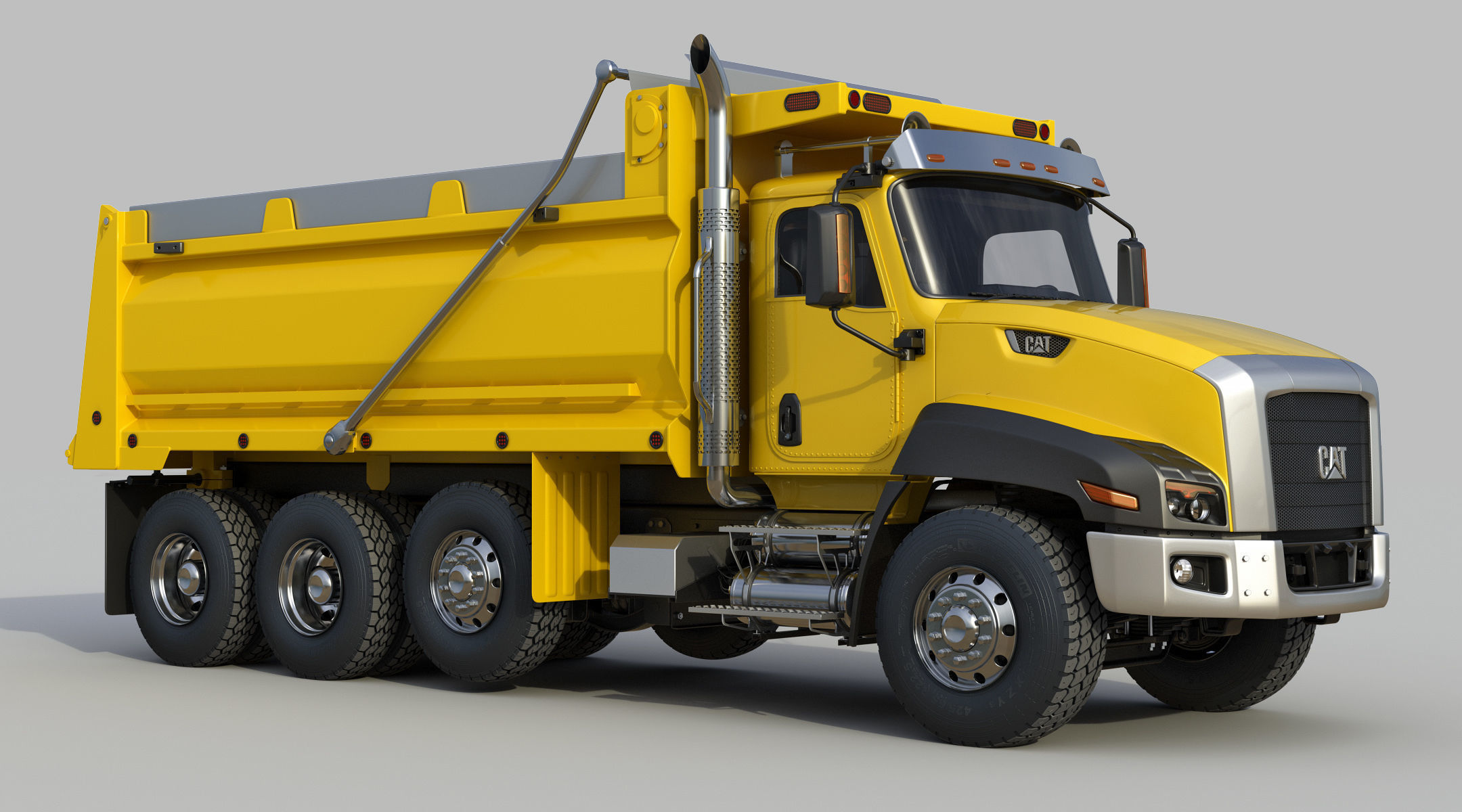 Dump Truck CT660S 3D model | CGTrader