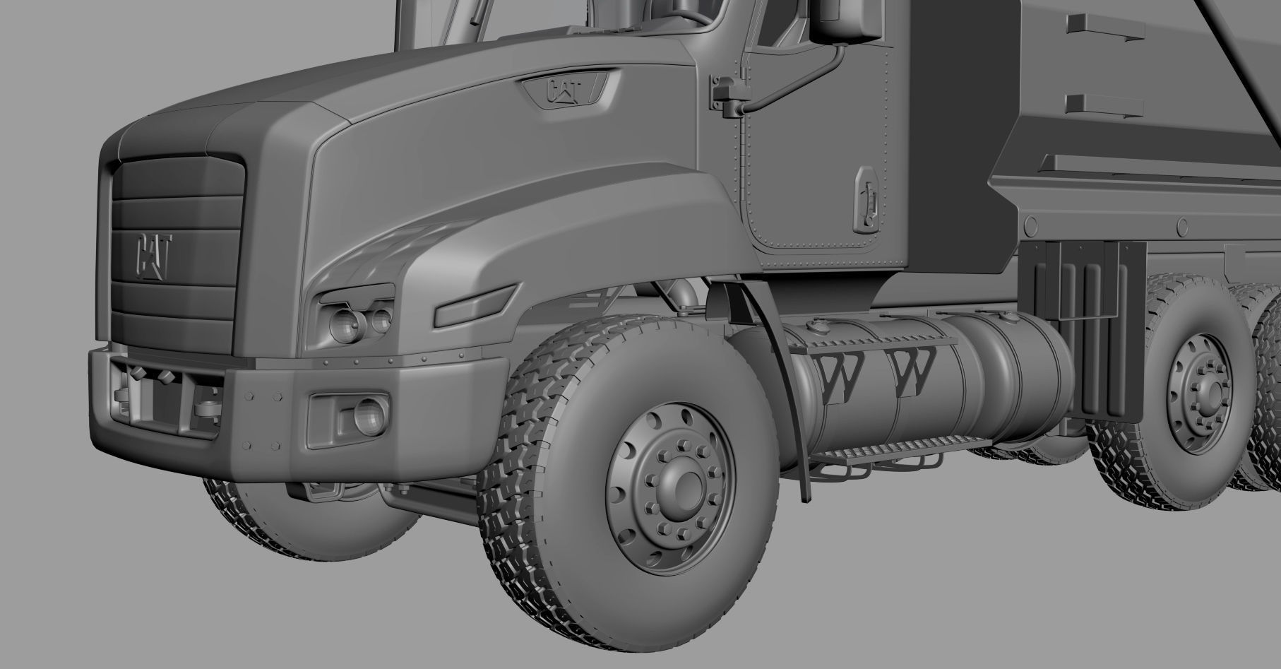 Dump Truck CT660S 3D model | CGTrader