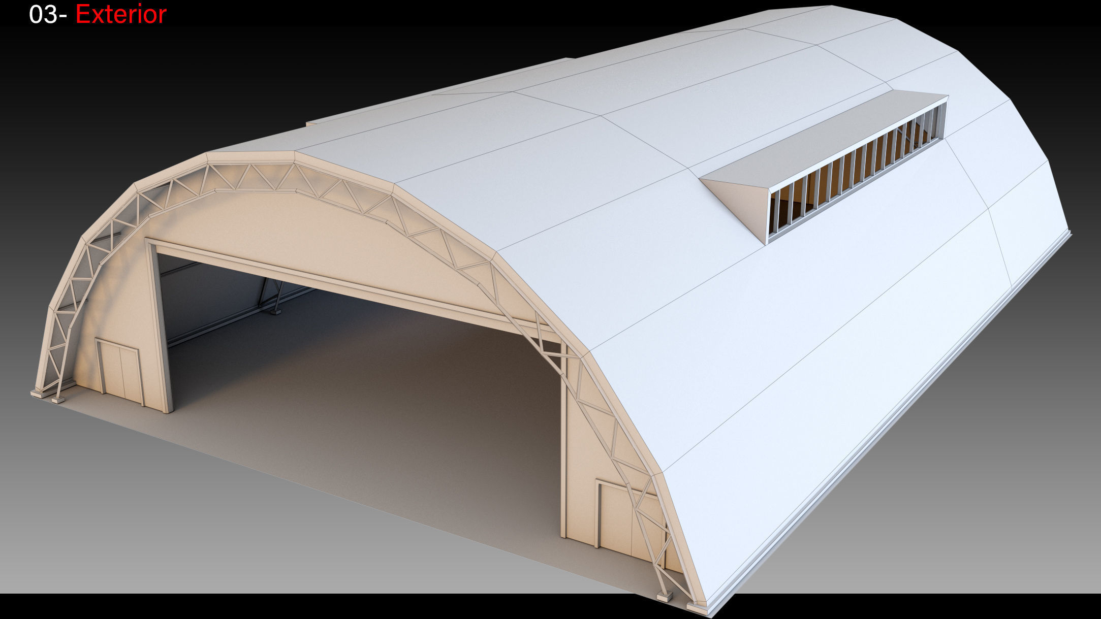 6 Industrial Sheds- High detail 3d models 3D model | CGTrader