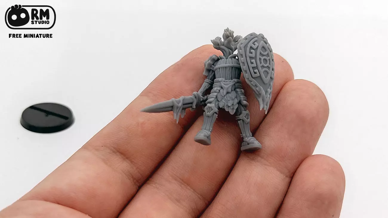 DnD Miniature - Dendrod free 3D model 3D printable | CGTrader