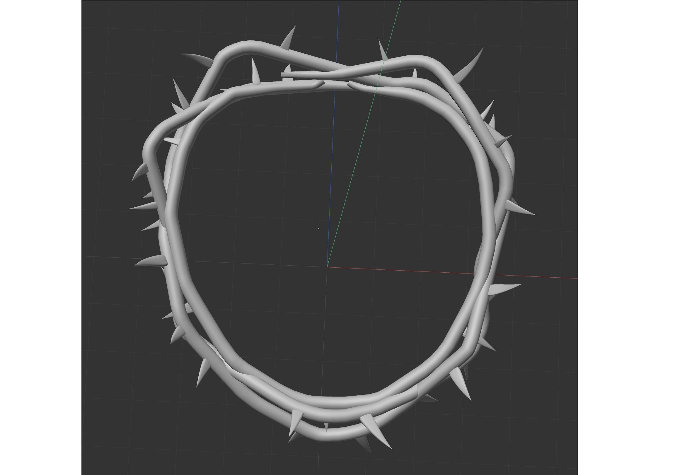 3D model Kendrick Lamar X Tiffany Crown of Throns VR / AR / low-poly ...