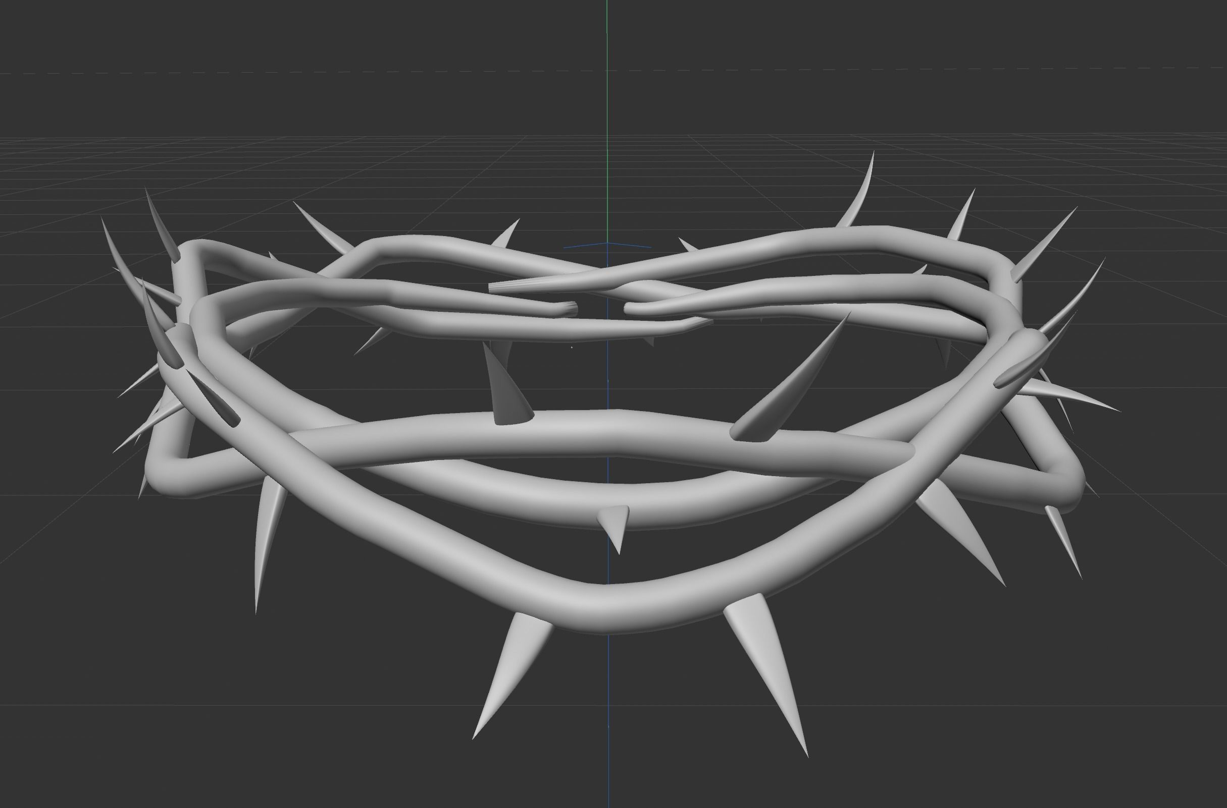 3D model Kendrick Lamar X Tiffany Crown of Throns VR / AR / low-poly ...