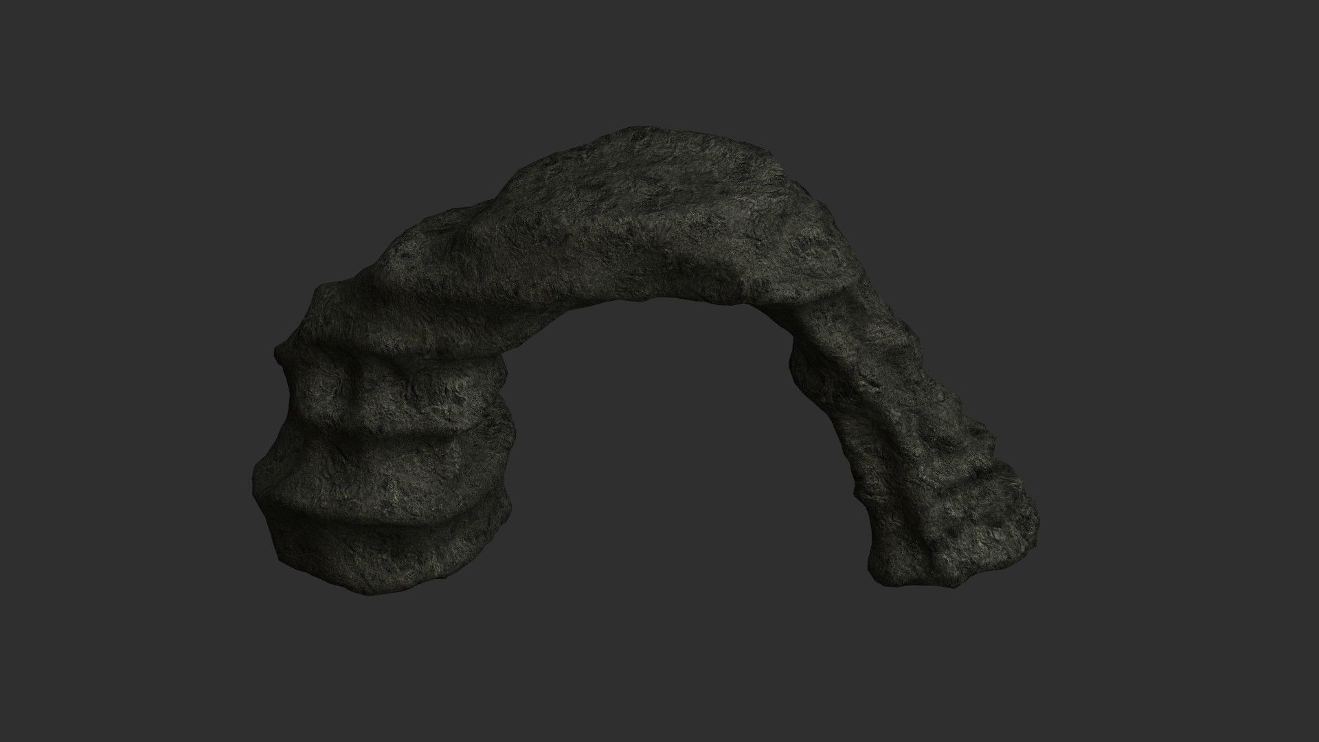 3D model Small Arch - Cave VR / AR / low-poly | CGTrader