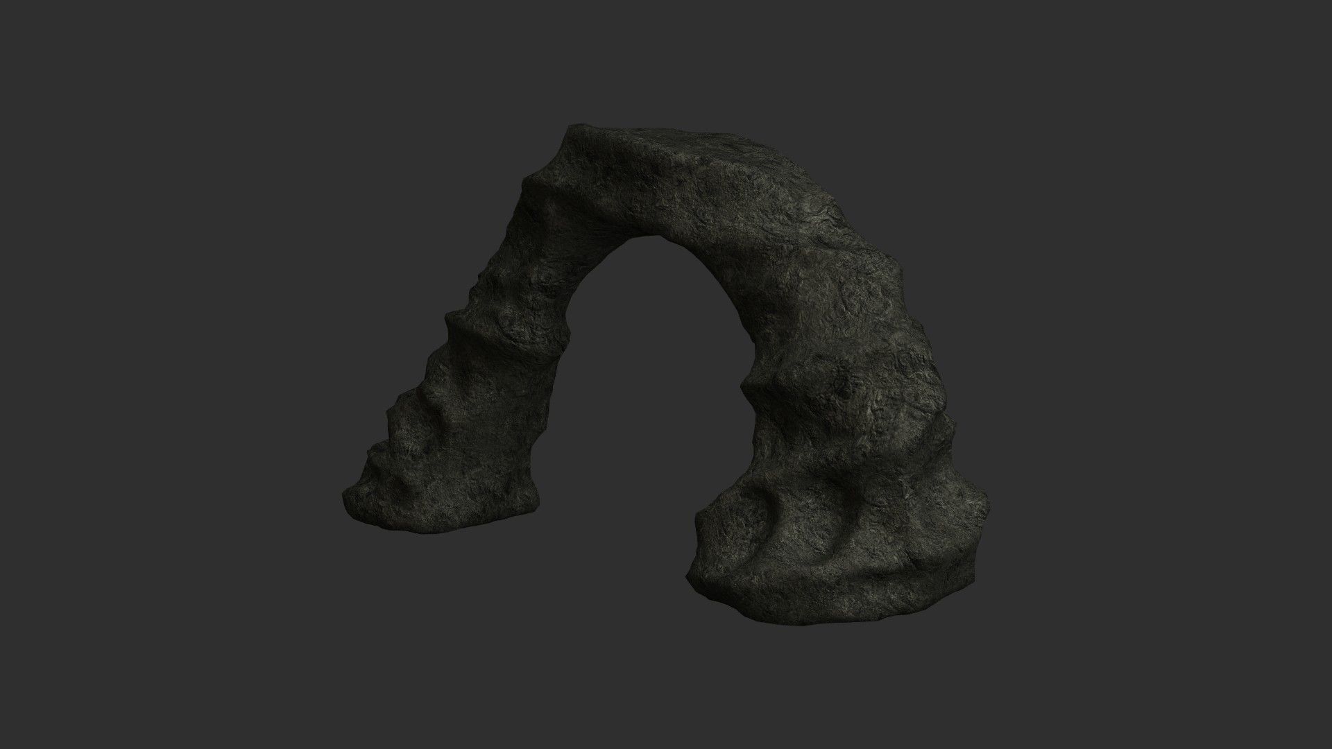 3D model Small Arch - Cave VR / AR / low-poly | CGTrader