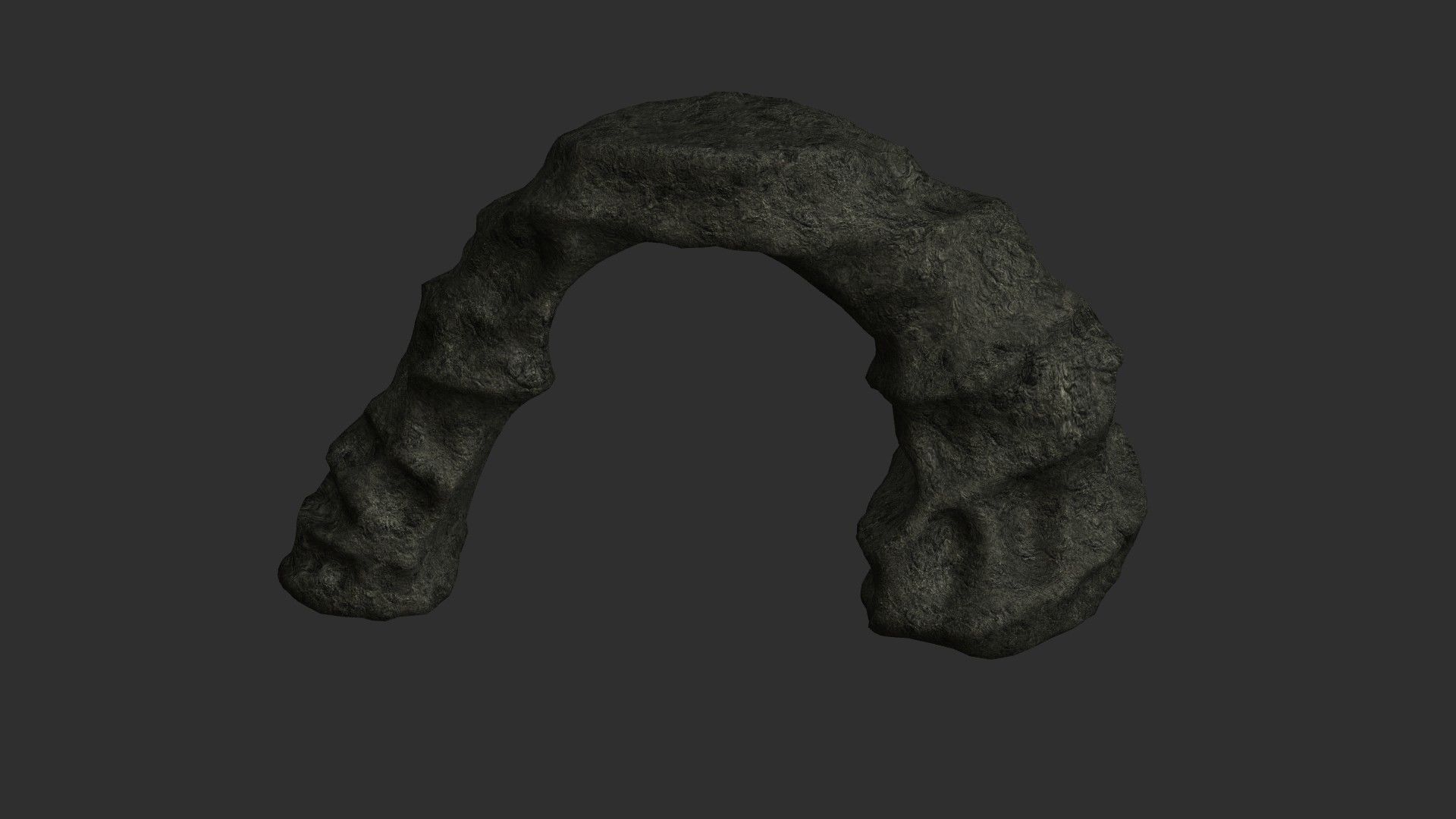 3D model Small Arch - Cave VR / AR / low-poly | CGTrader