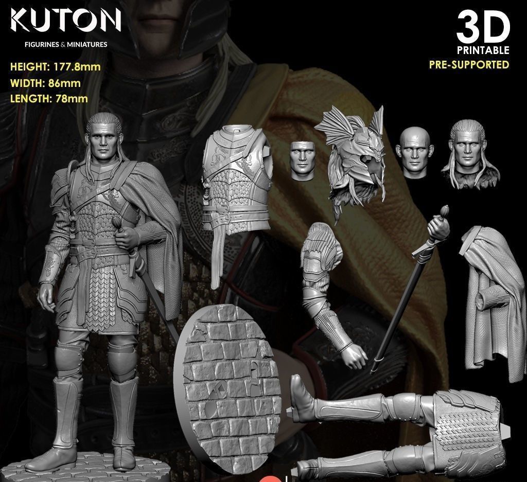 Daemon Targaryen 3D model 3D printable | CGTrader