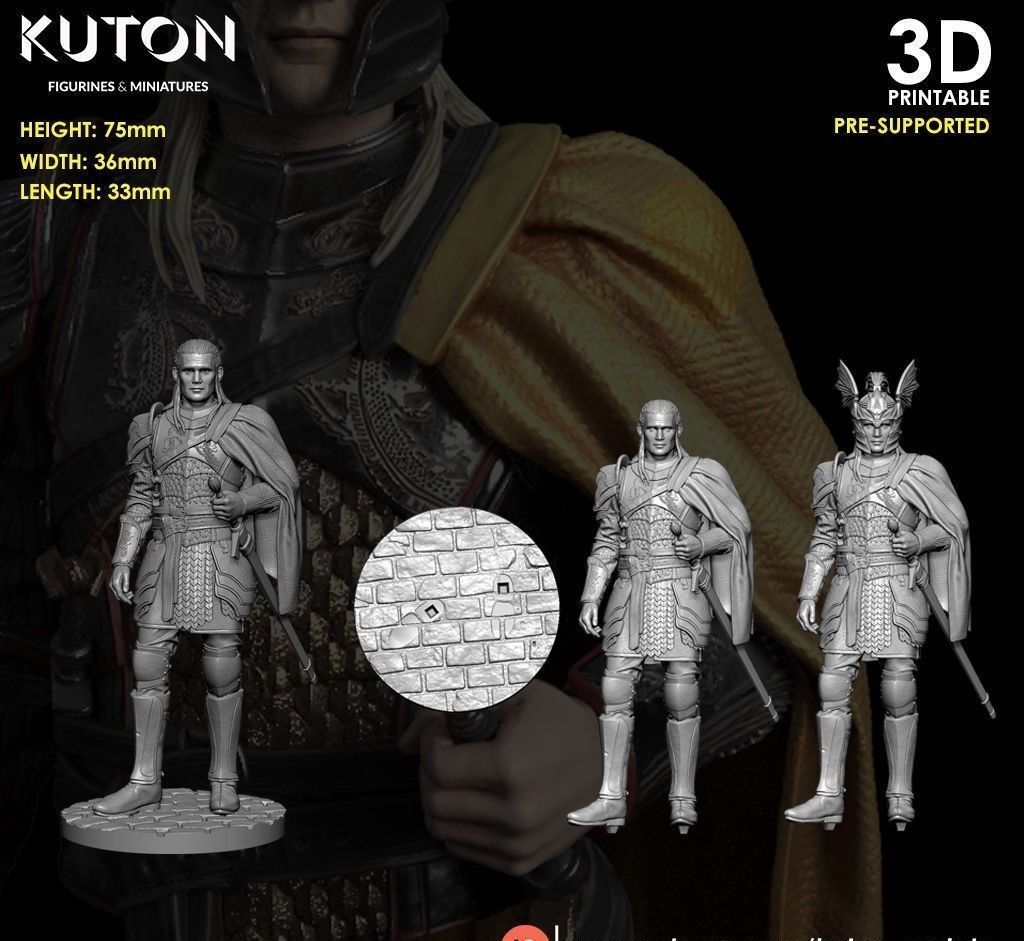 Daemon Targaryen 3D model 3D printable | CGTrader