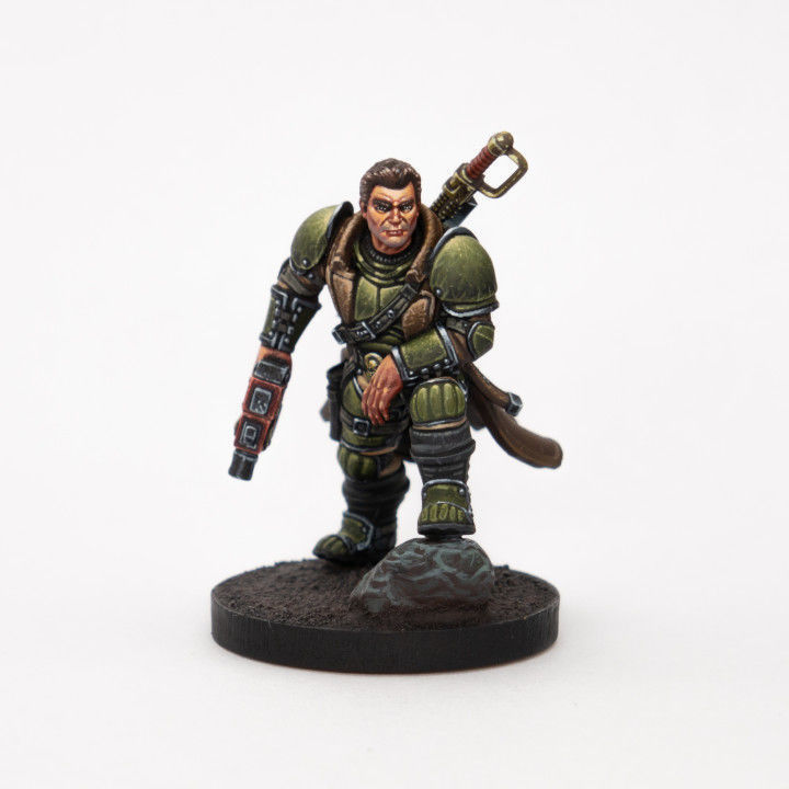 GrimGuard Colonel Mikhail 3D model 3D printable | CGTrader