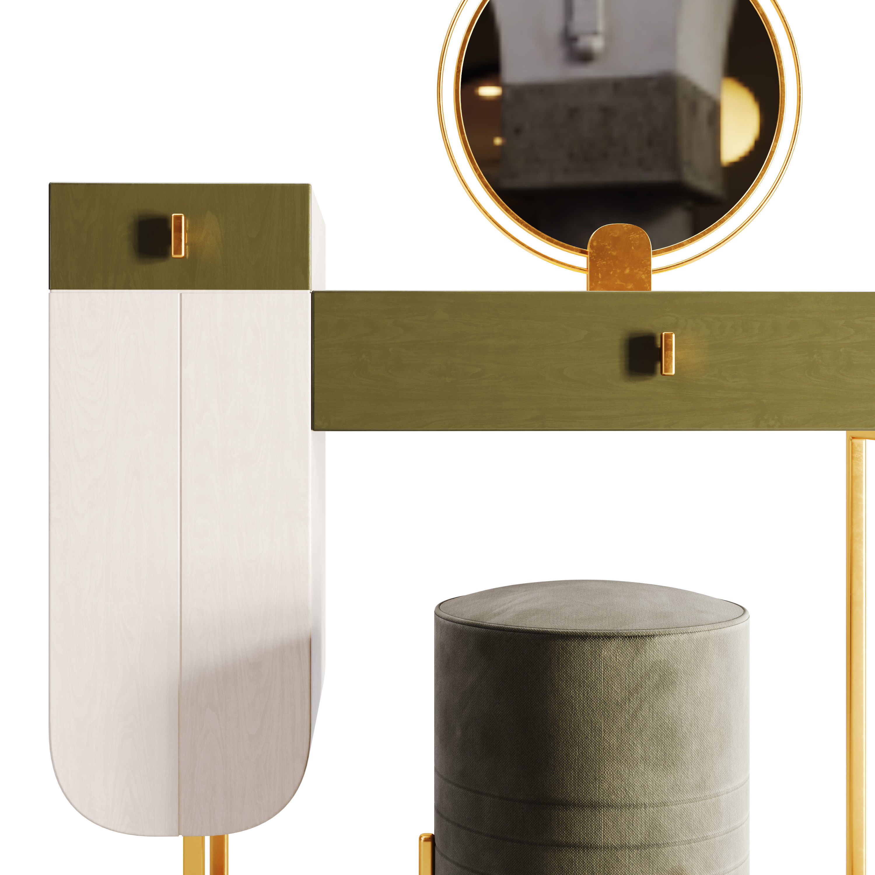 01-Dressing table 3D model | CGTrader