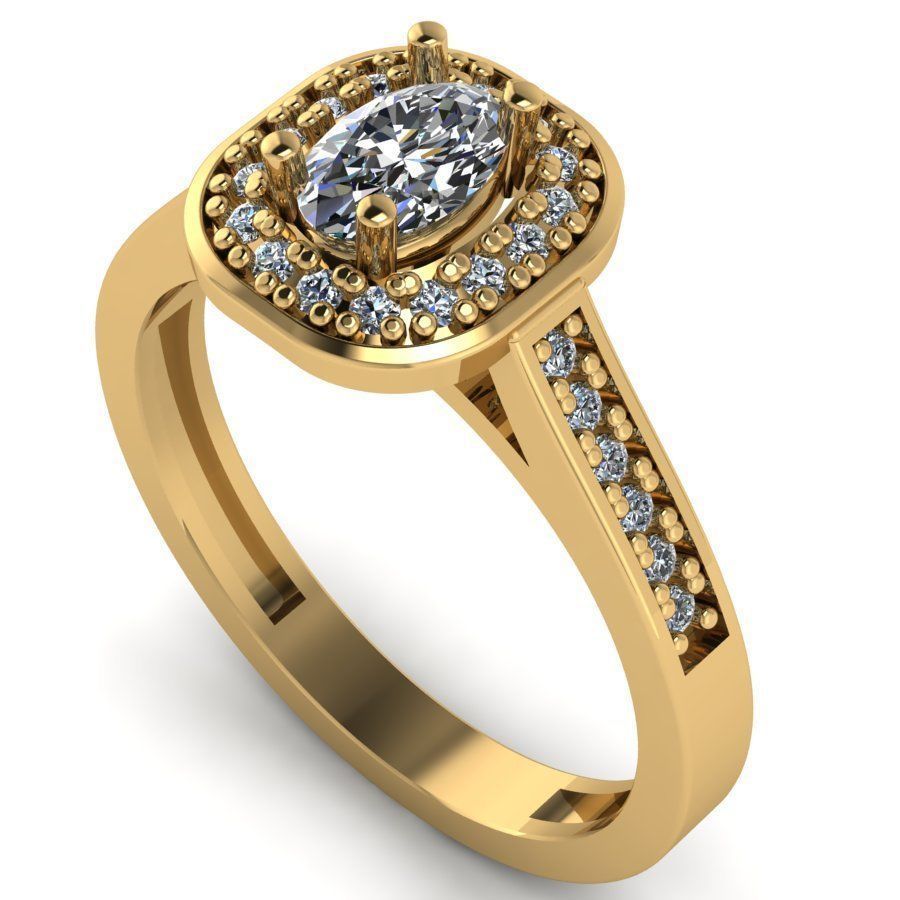 free silver ring free 3D model 3D printable | CGTrader