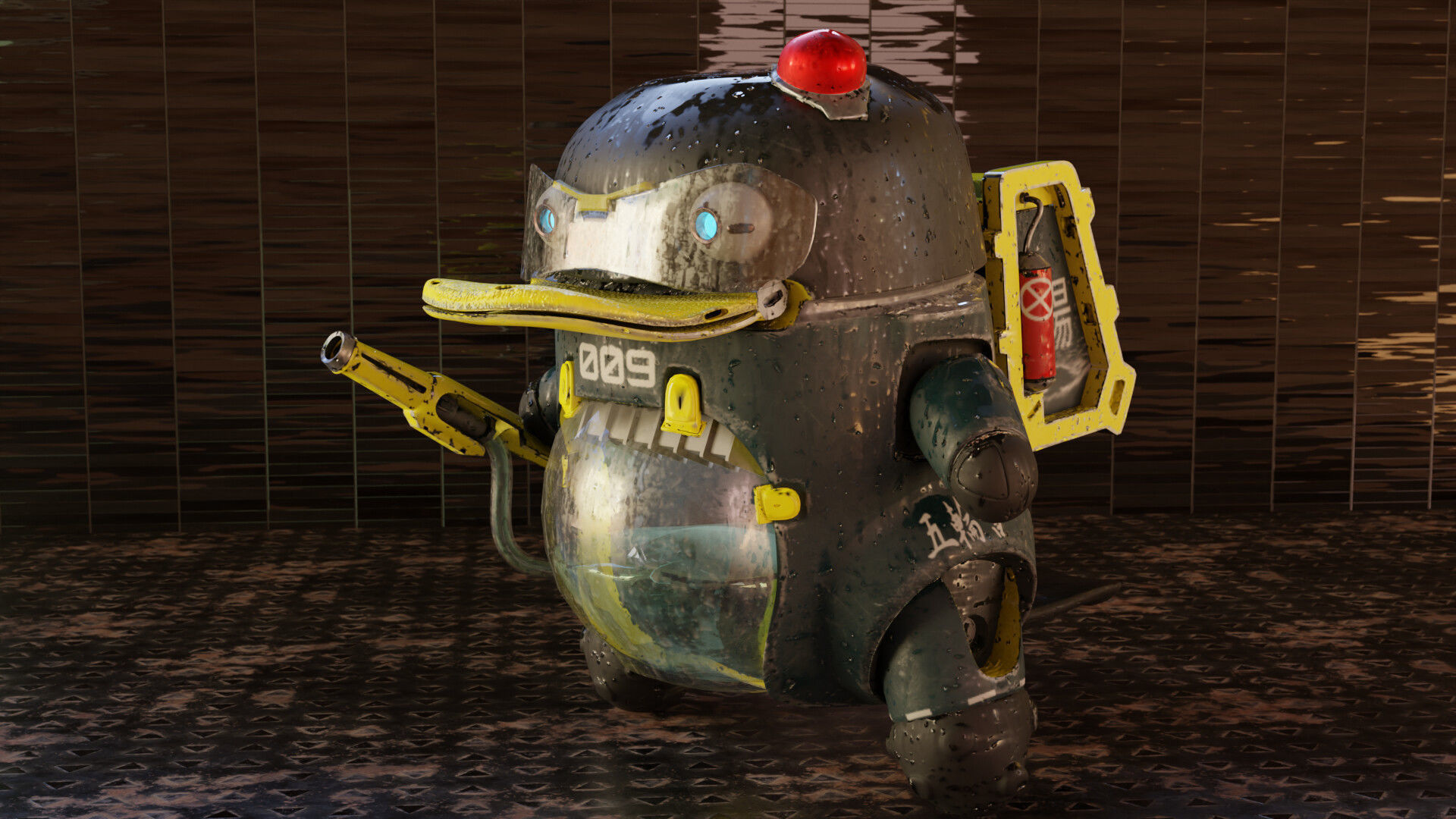 3D model Robo Agent P VR / AR / low-poly | CGTrader