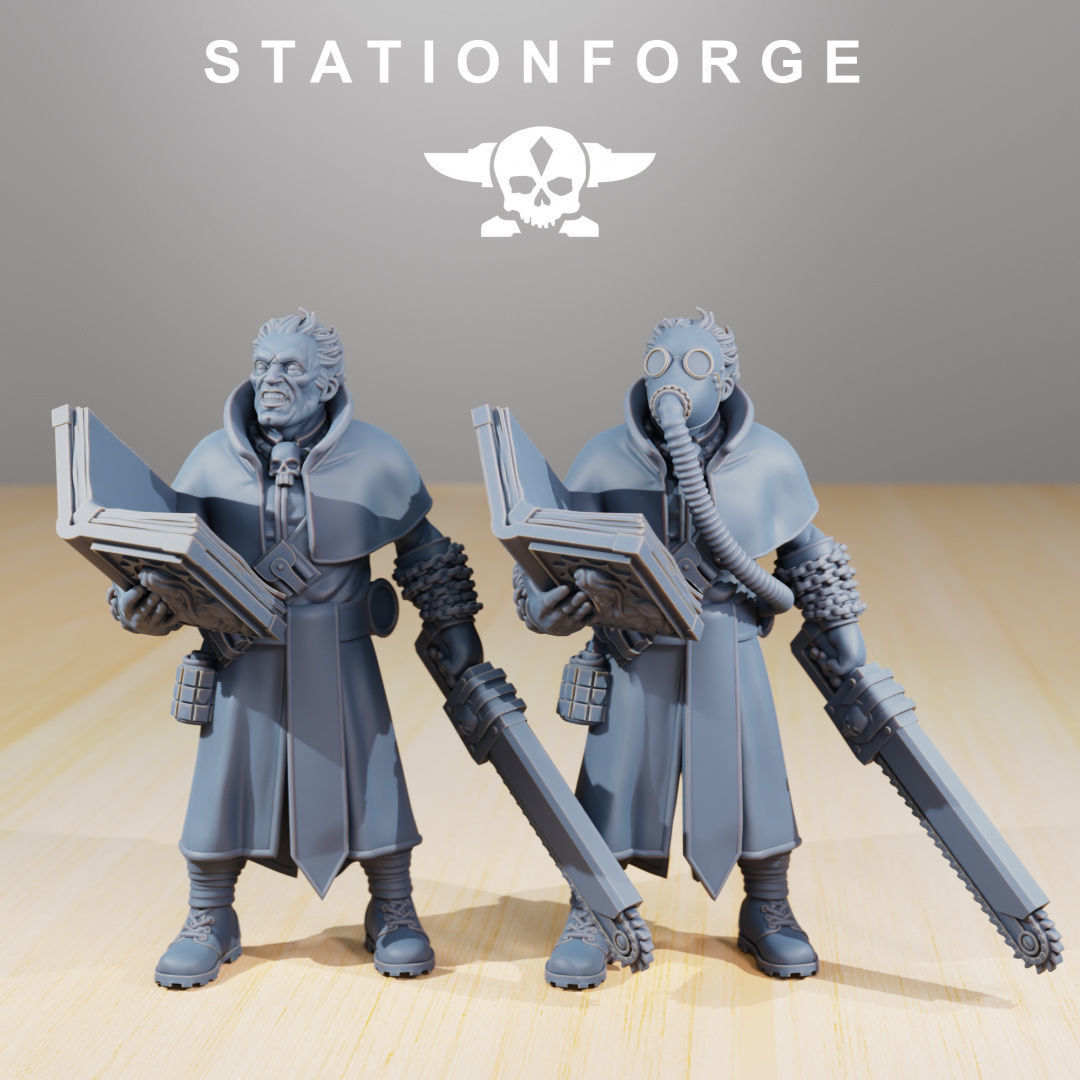 Grim Guard Priest 3D model 3D printable | CGTrader