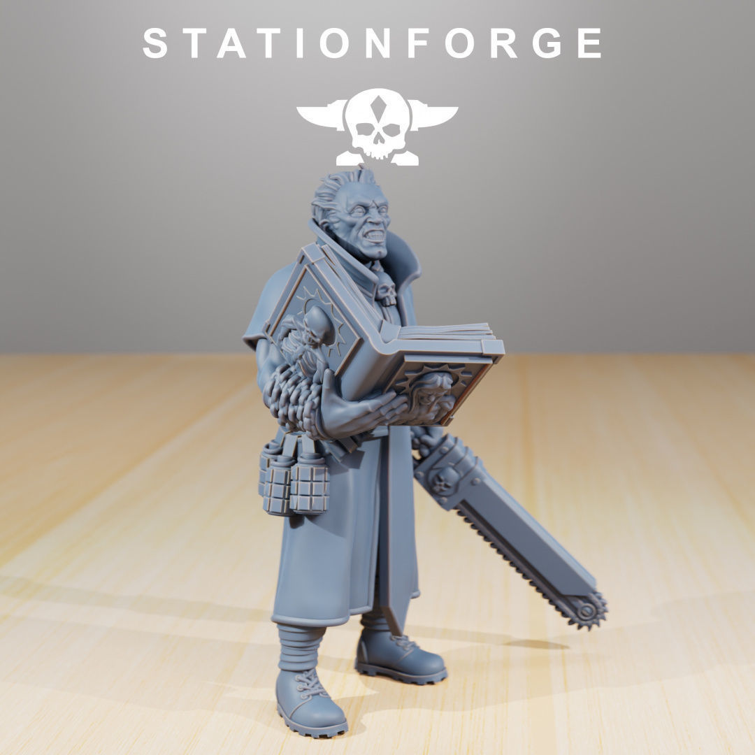 Grim Guard Priest 3D model 3D printable | CGTrader