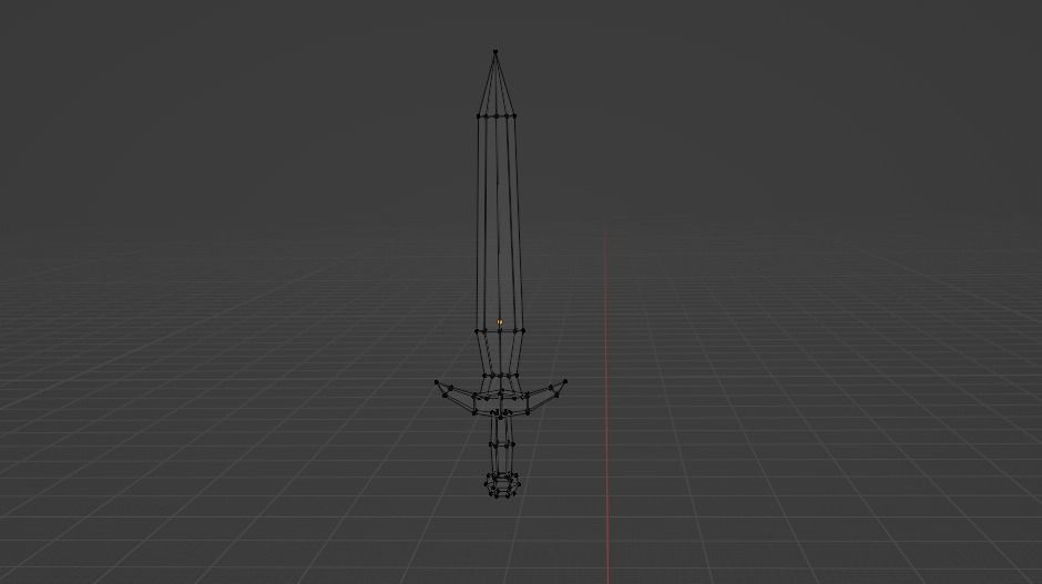 3D model Low Poly Sword - Fantasy VR / AR / low-poly | CGTrader