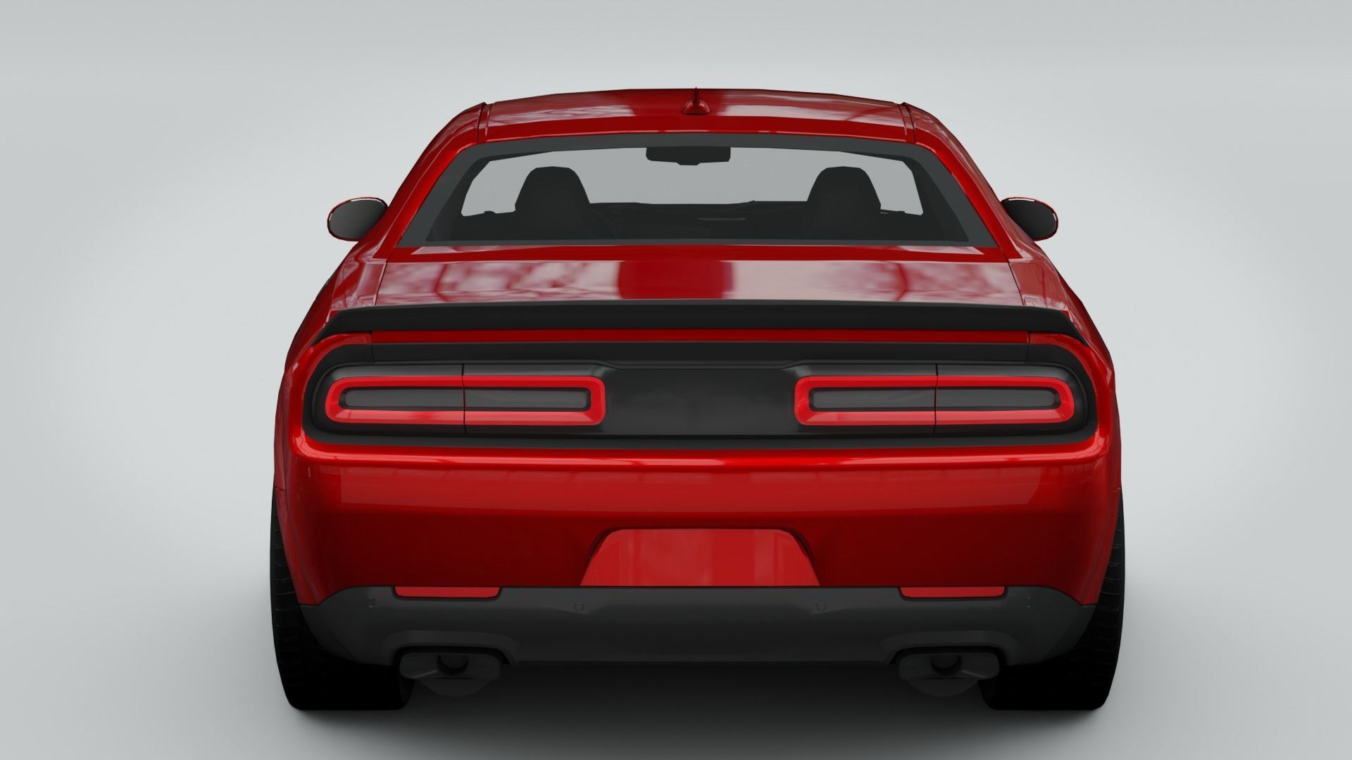 Dodge Challenger SRT Hellcat Widebody Redeye 2022 3D model | CGTrader