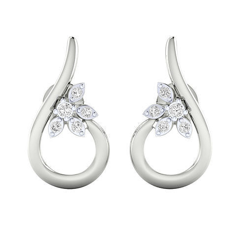 Women Earrings 3D model 3D printable | CGTrader