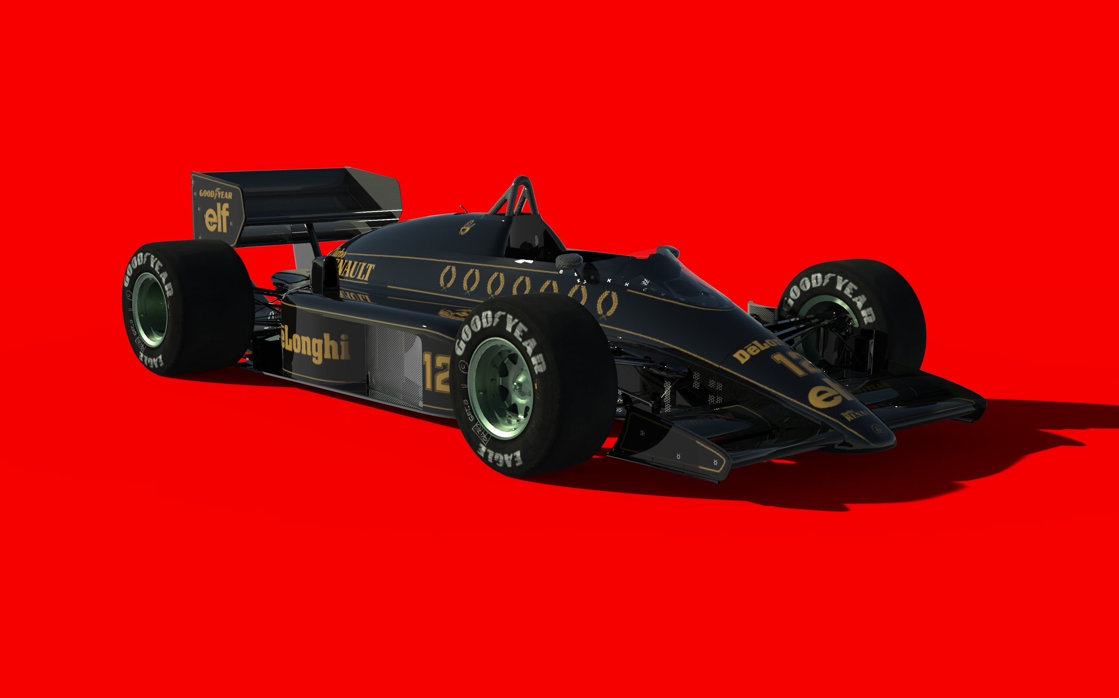 LOTUS-98T racing car 3D model | CGTrader