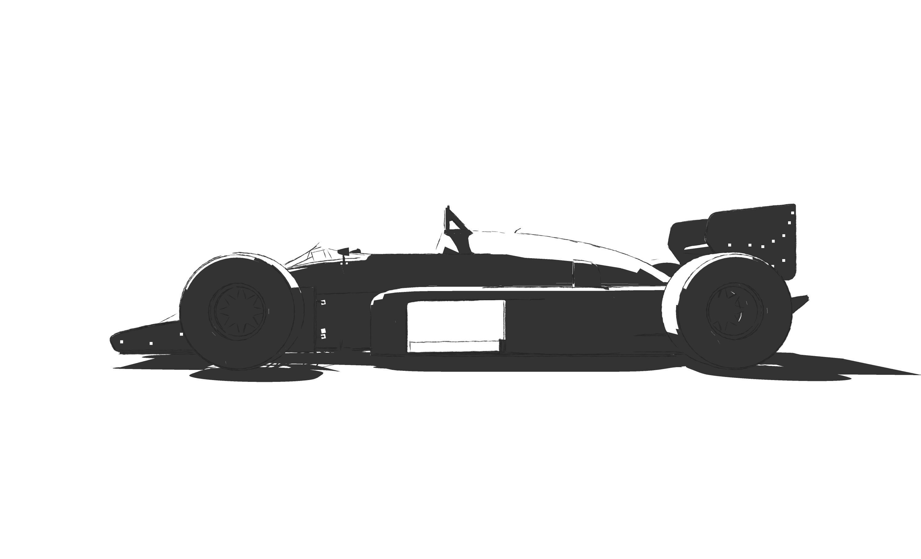 LOTUS-98T racing car 3D model | CGTrader