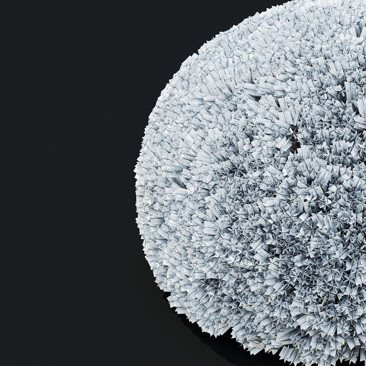 Taxus baccata ball 3D model | CGTrader