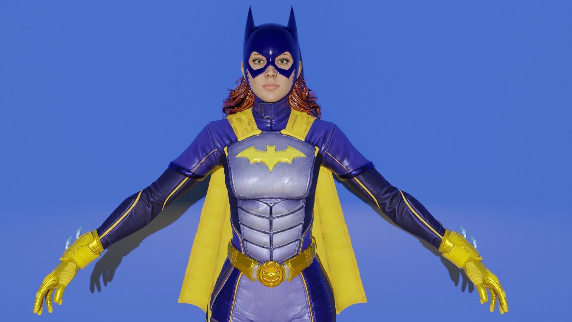 Bat GIRL 3D model rigged | CGTrader