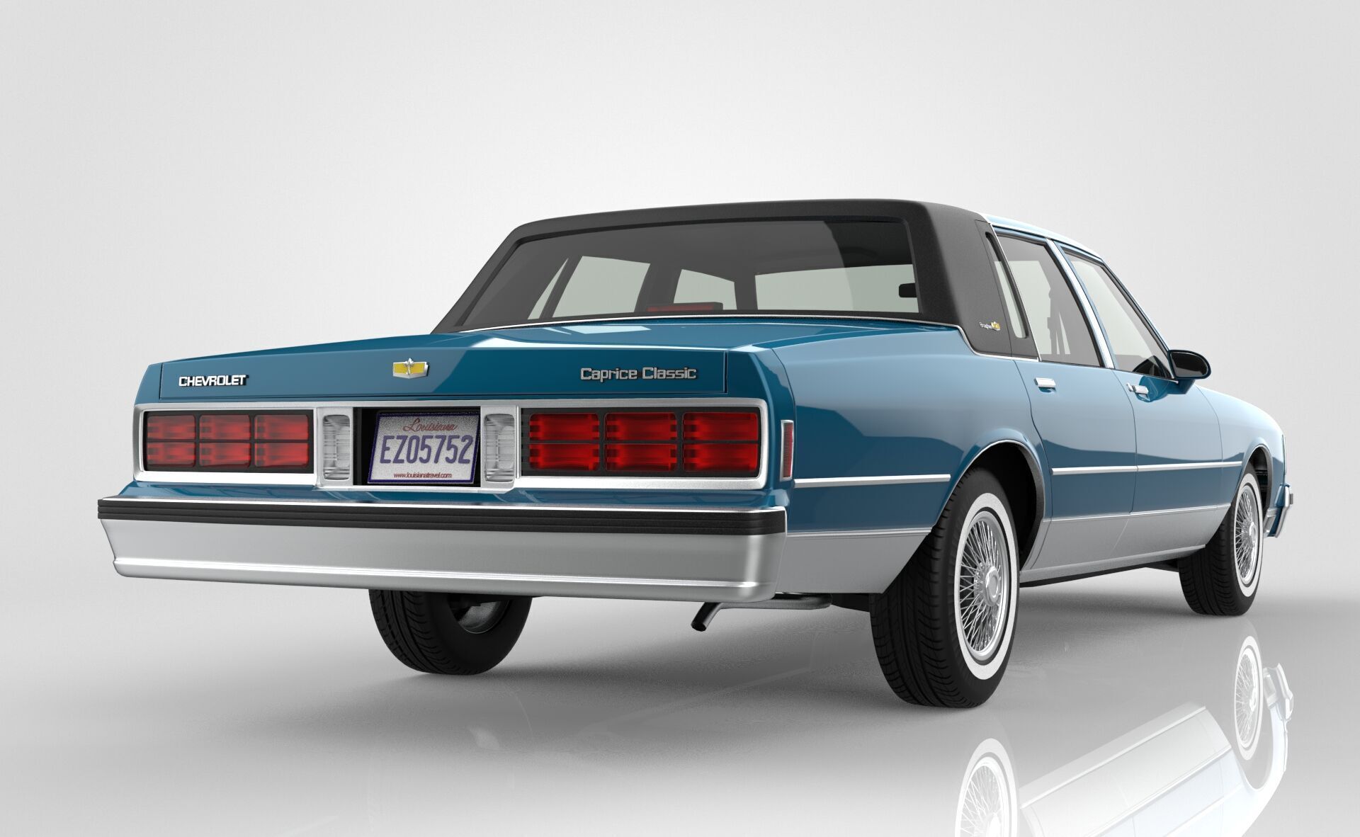 Chevrolet Caprice Classic 1989 3D model | CGTrader