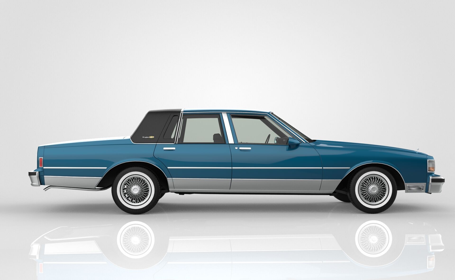 Chevrolet Caprice Classic 1989 3D model | CGTrader