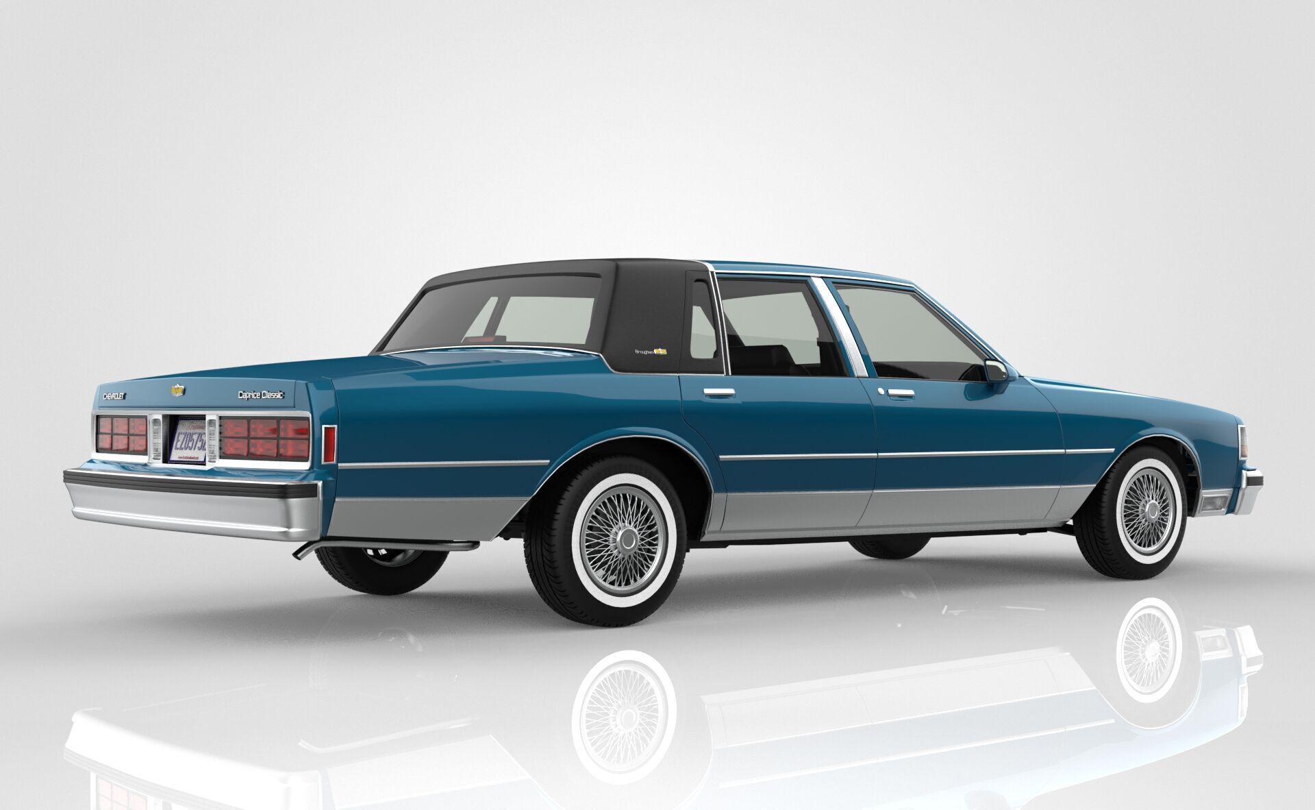 Chevrolet Caprice Classic 1989 3D model | CGTrader