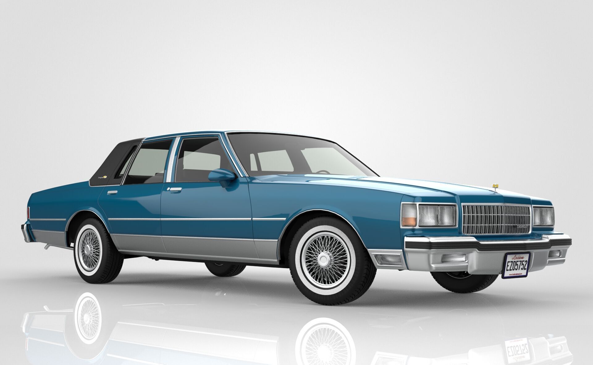 Chevrolet Caprice Classic 1989 3D model | CGTrader