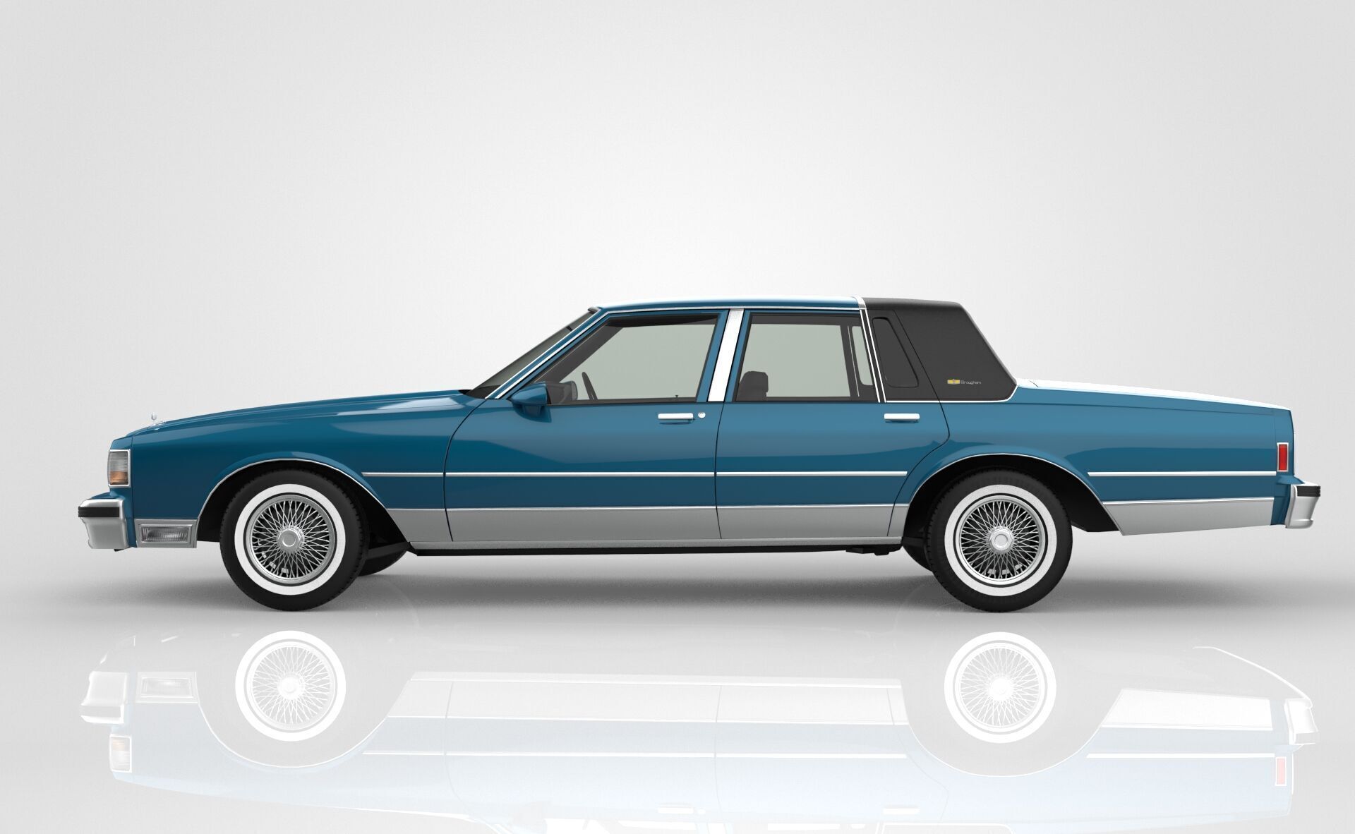 Chevrolet Caprice Classic 1989 3D model | CGTrader