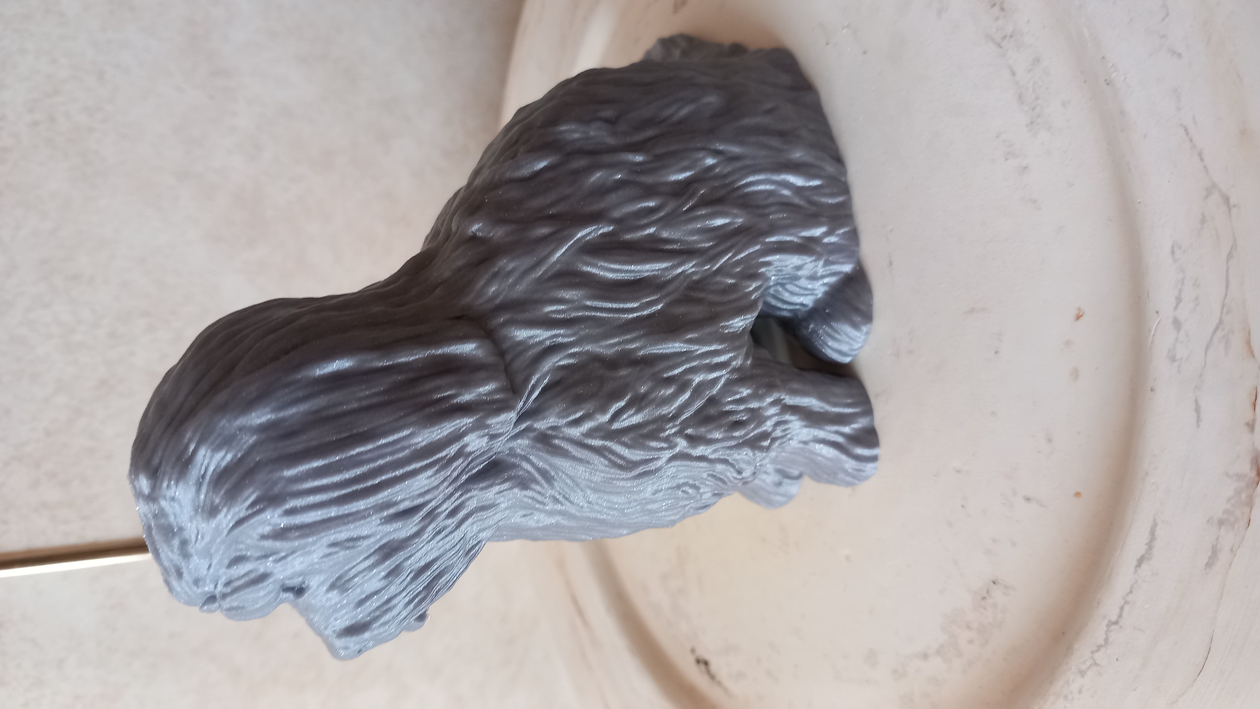 Old english sheepdog 3D model 3D printable | CGTrader