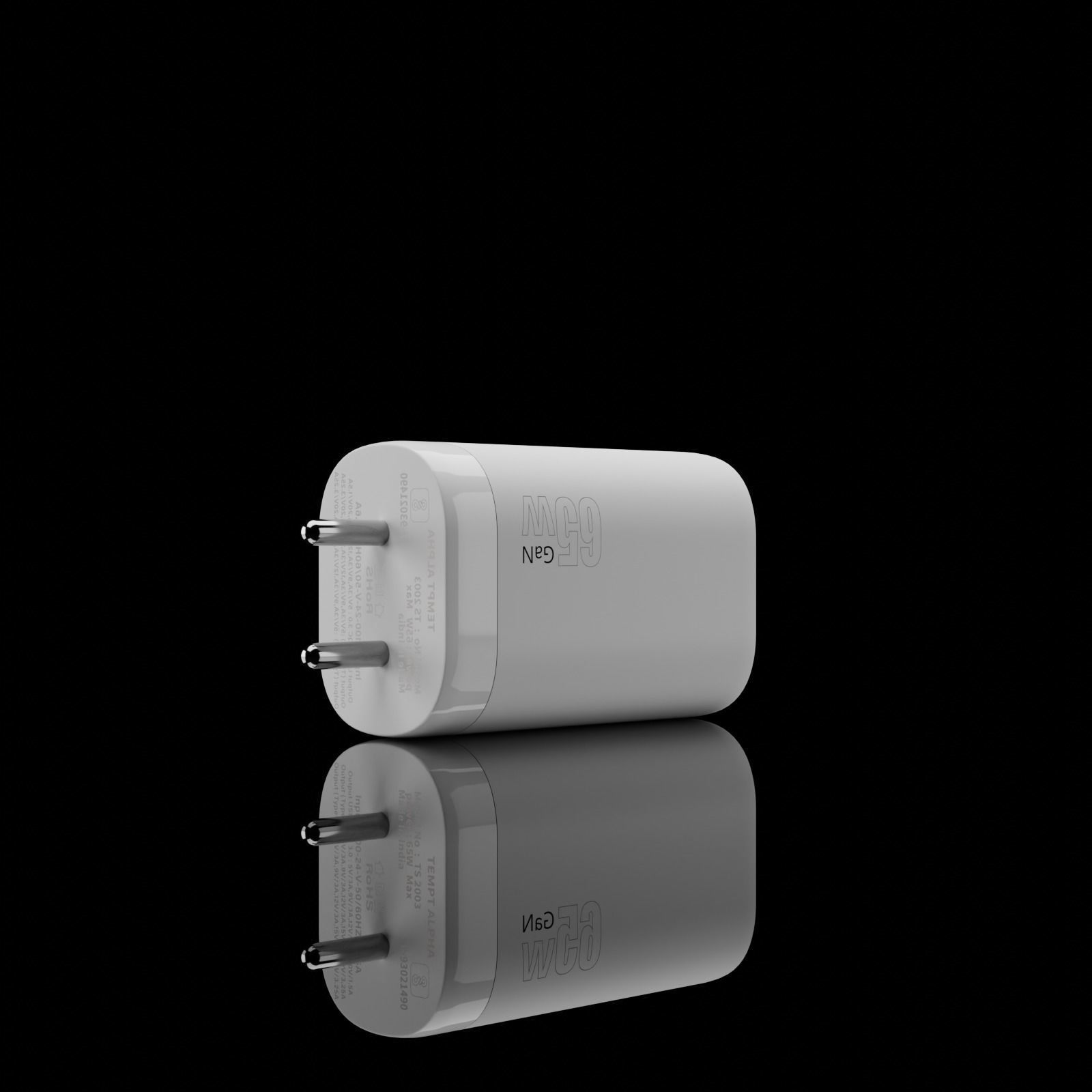 charger adapter 3d model 3D model | CGTrader