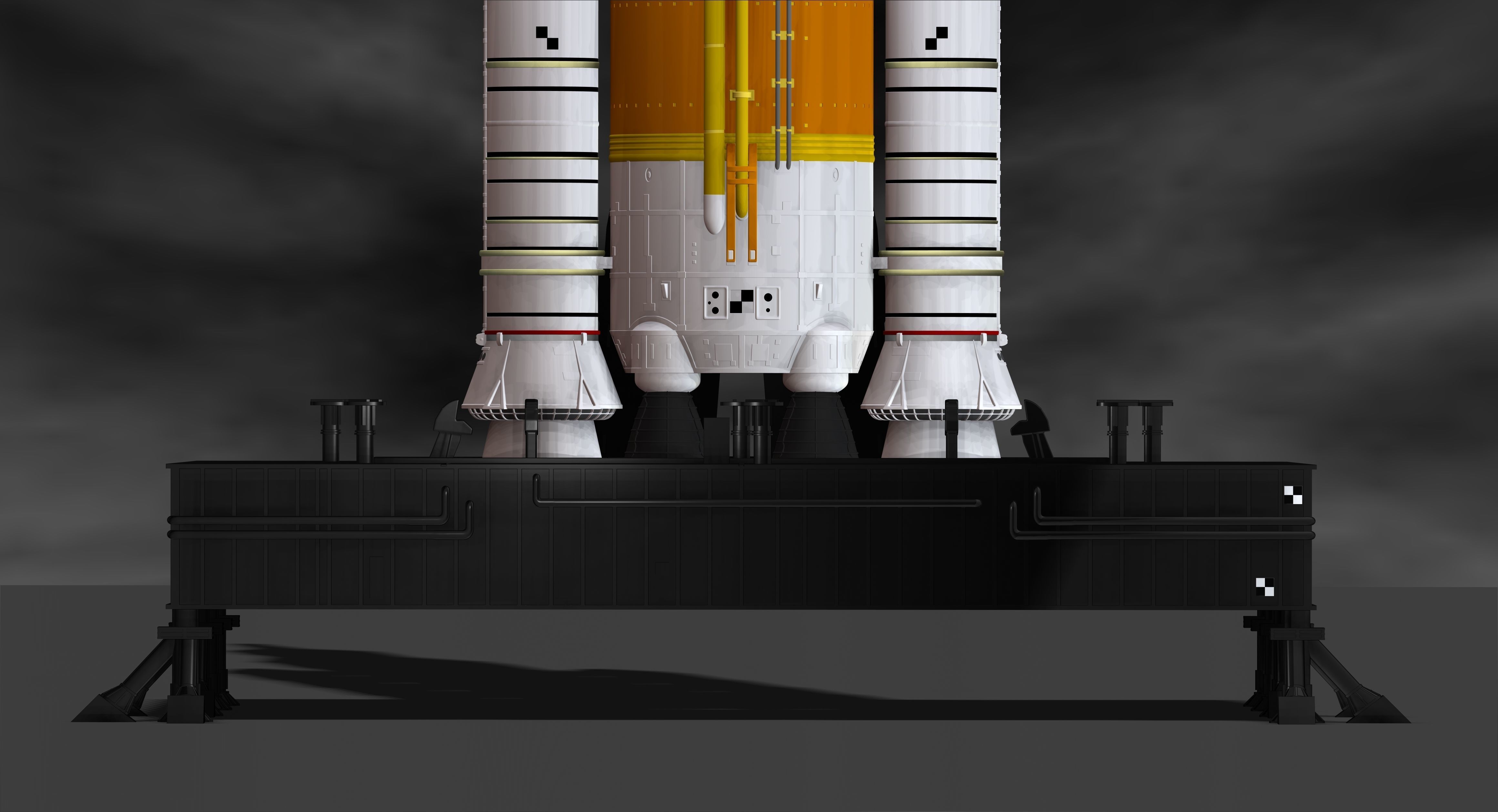 Space Launch System NASA s Artemis I File for 3D Printer 3D model 3D ...