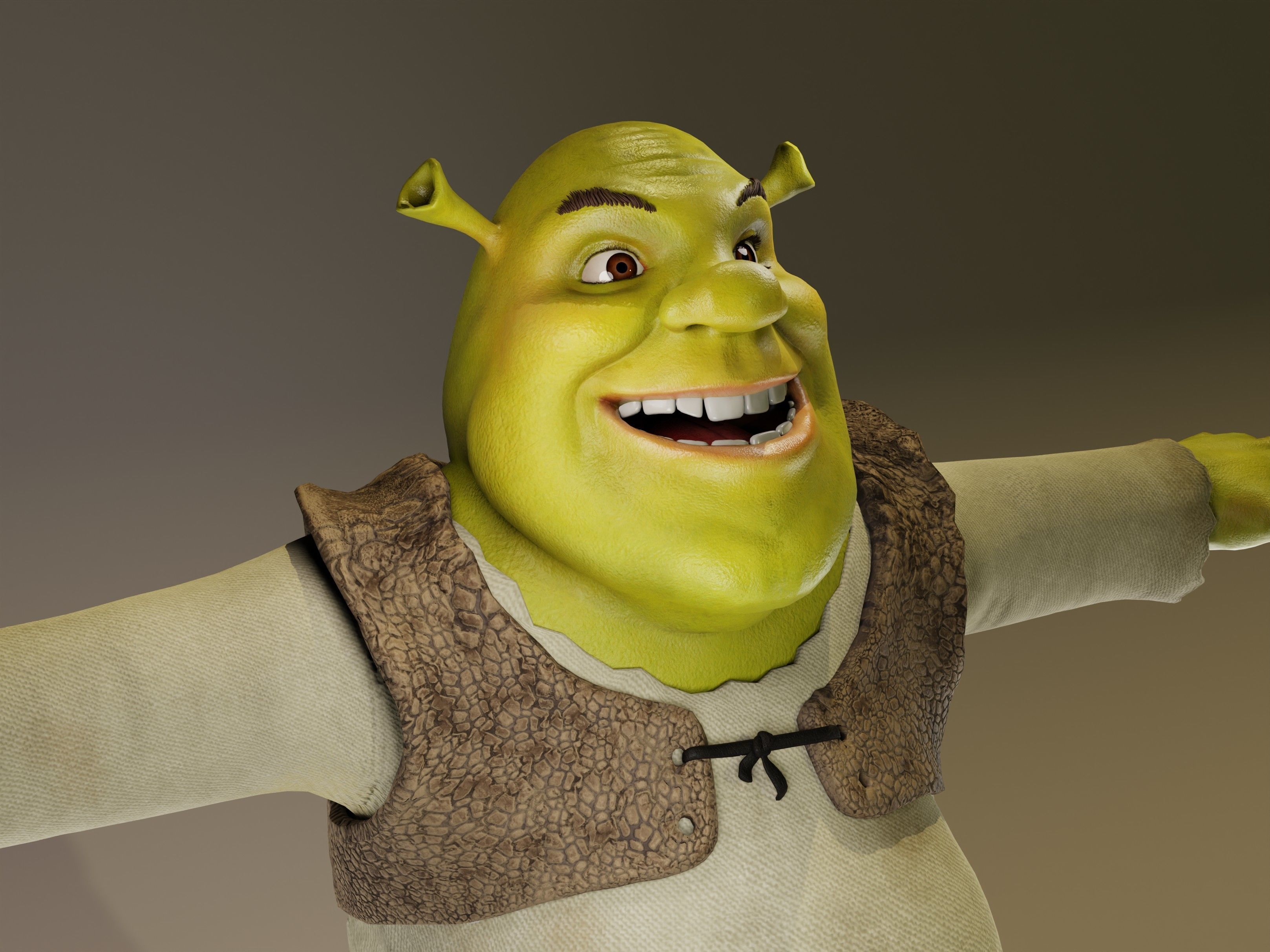 3D model Shrek VR / AR / low-poly | CGTrader