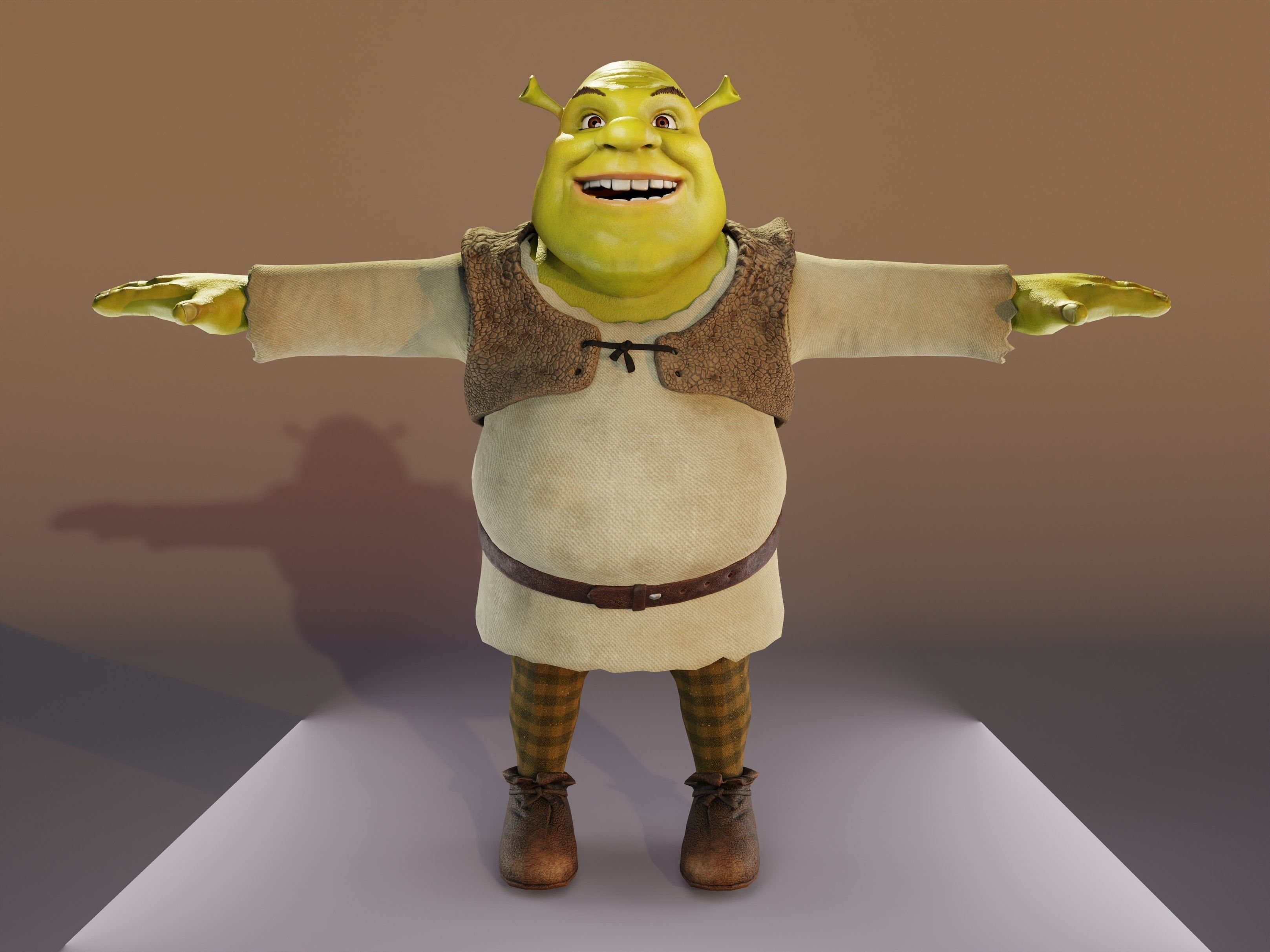 3D model Shrek VR / AR / low-poly | CGTrader