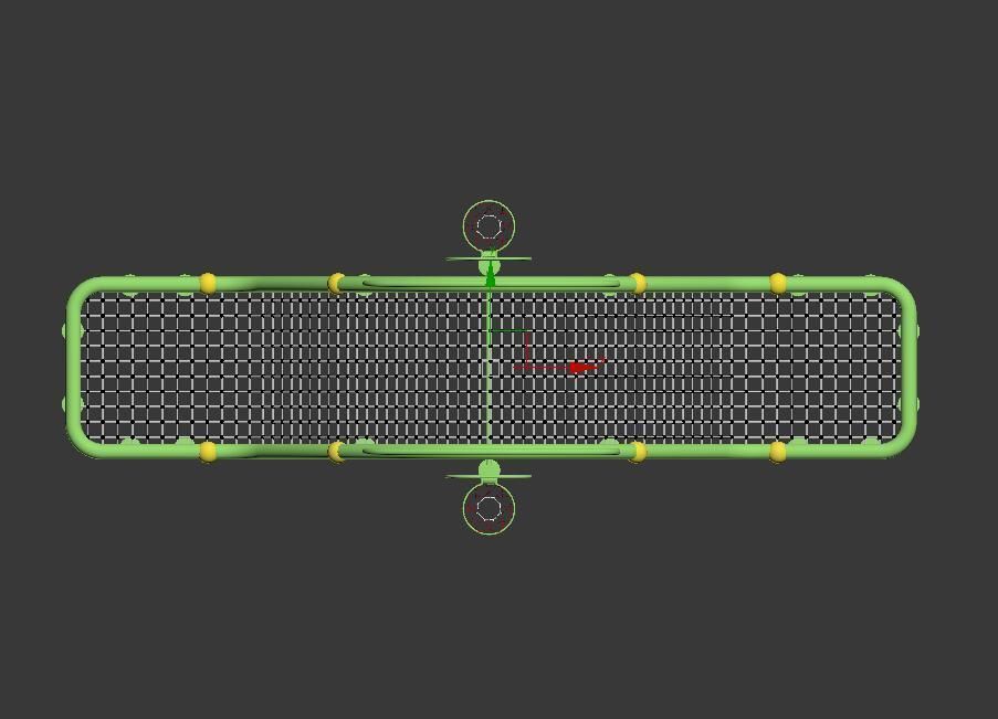 Children outdoor playground wave climbing net 3D model | CGTrader