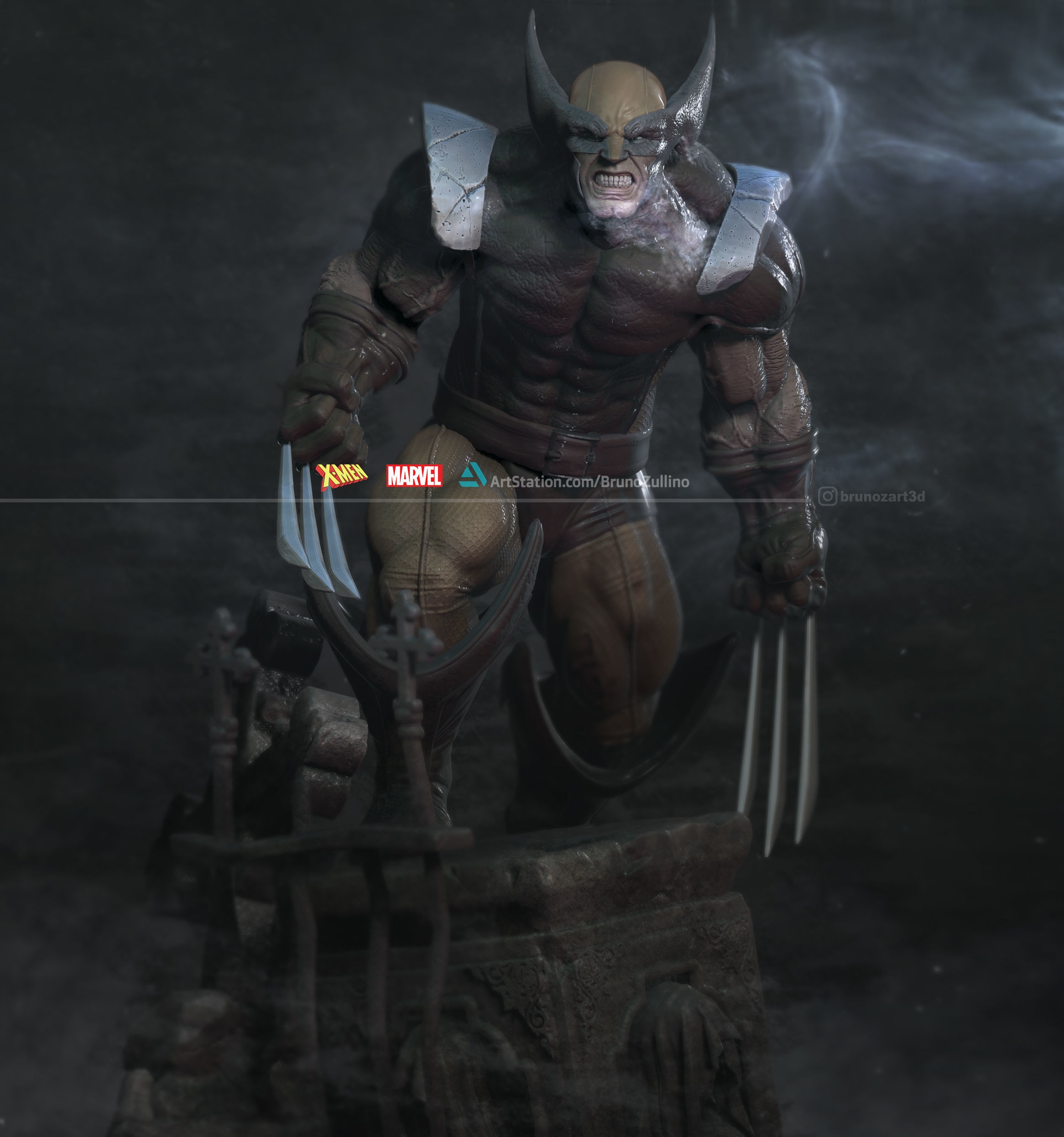 Wolverine Full version 3D model 3D printable | CGTrader