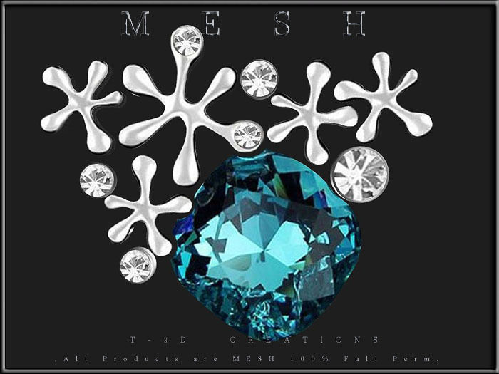 3D model Snow Diamonds - 9 Colors VR / AR / low-poly | CGTrader