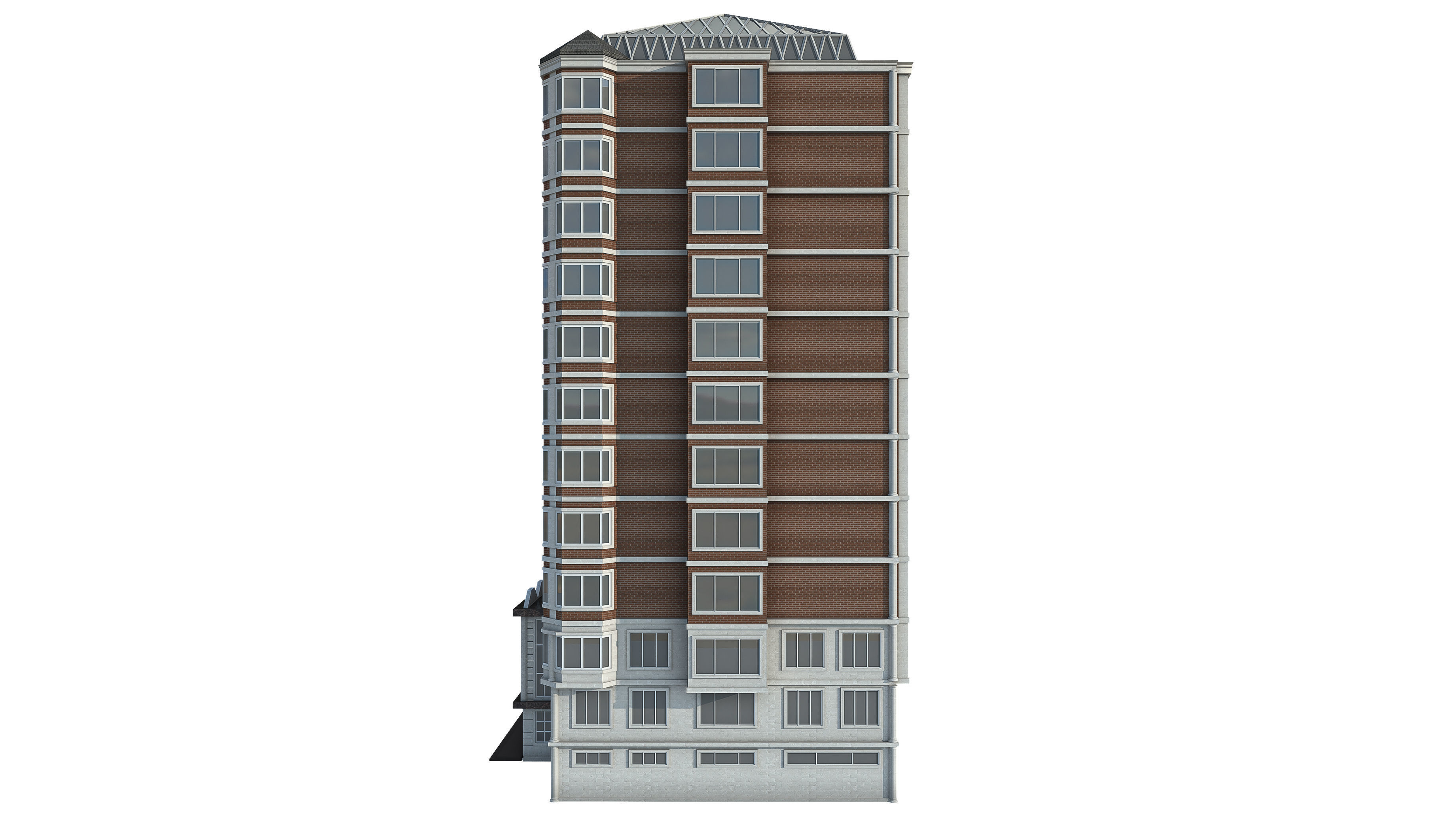 Building Multi-storey 3D model | CGTrader