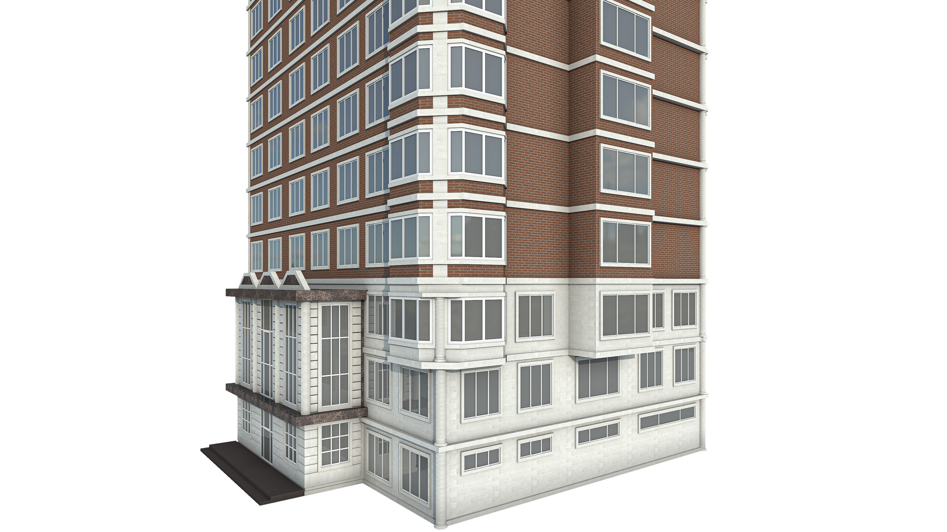 Building Multi-storey 3D model | CGTrader