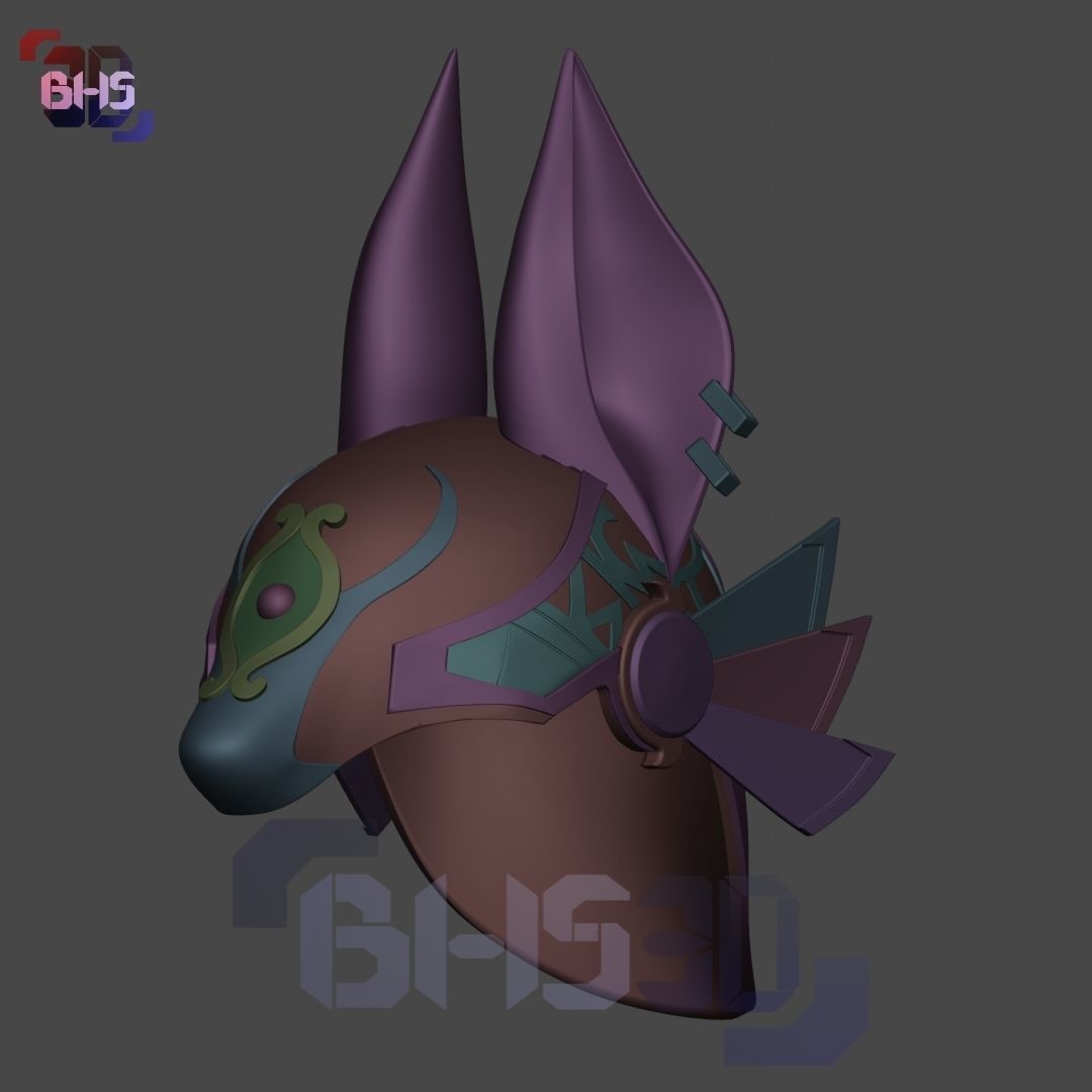 Cyno original helmet 3D model 3D printable | CGTrader