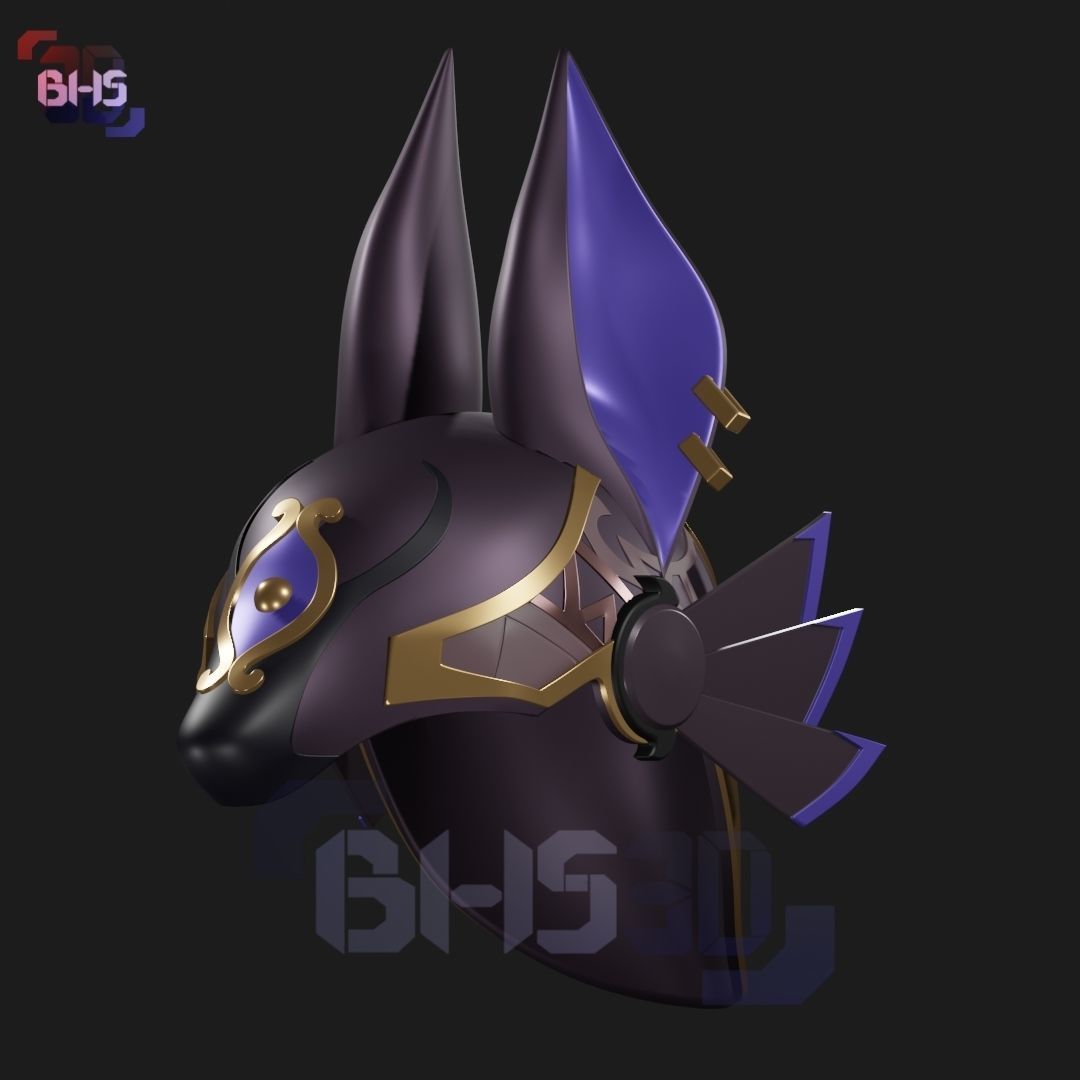 Cyno original helmet 3D model 3D printable | CGTrader