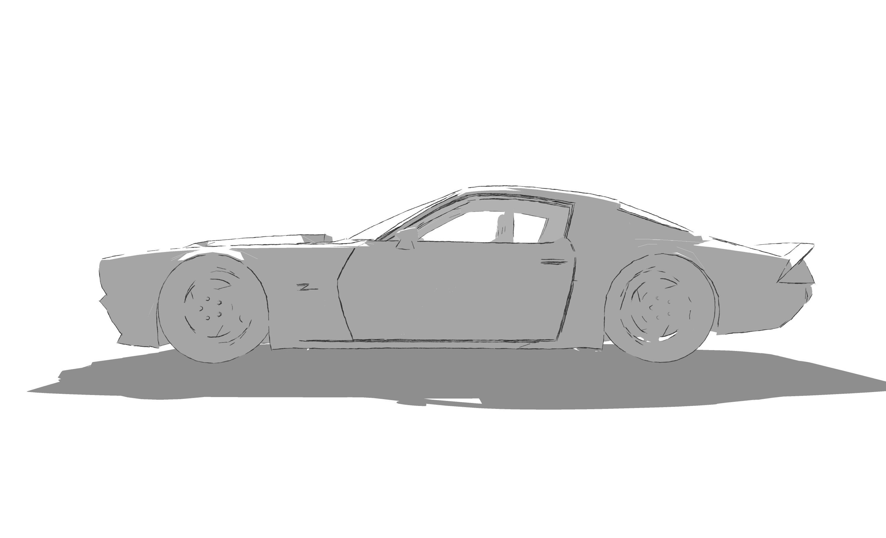 Camaro z28 3D model | CGTrader