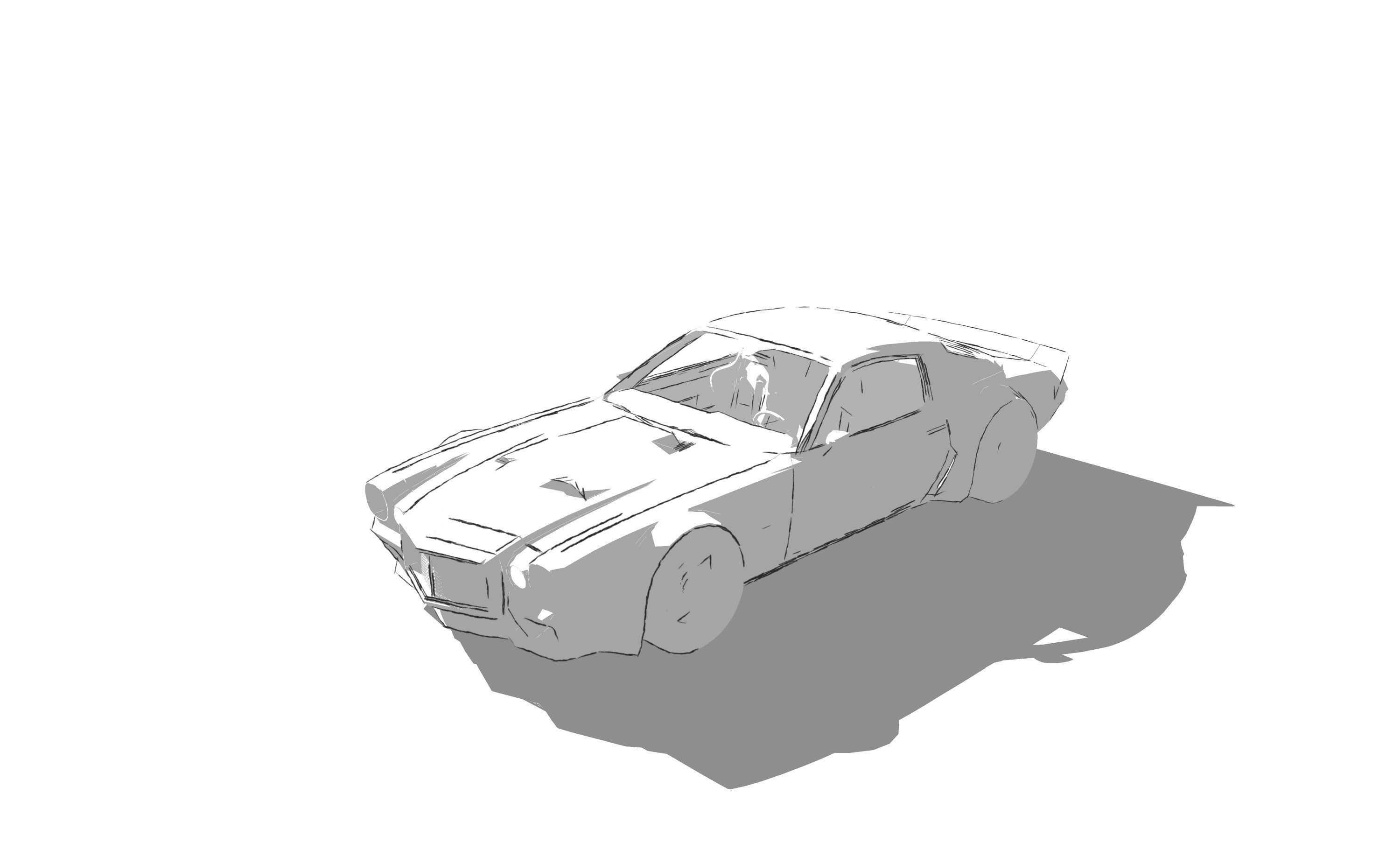 Camaro z28 3D model | CGTrader