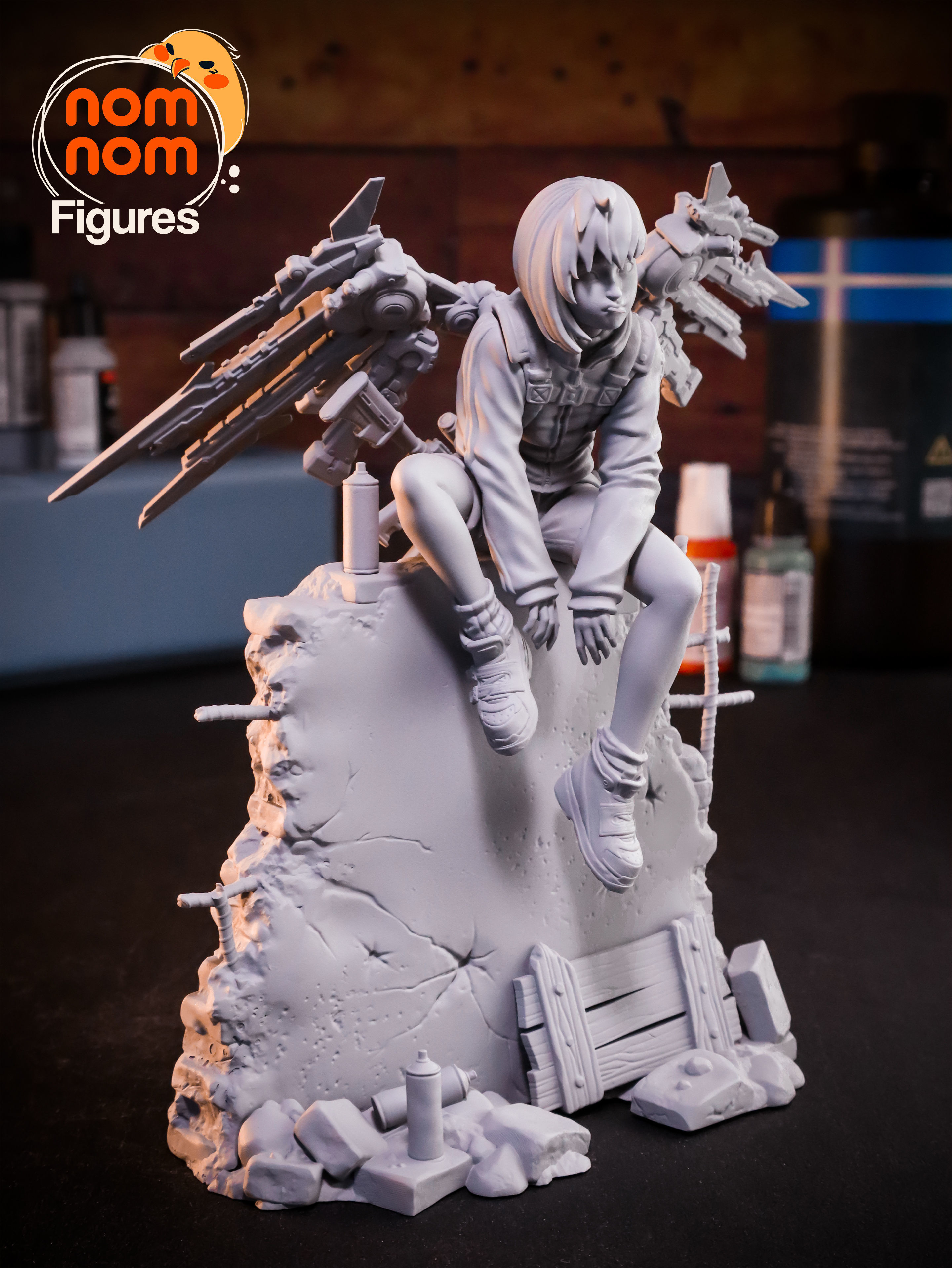 Valrie - Nomnom Original 3D model 3D printable | CGTrader