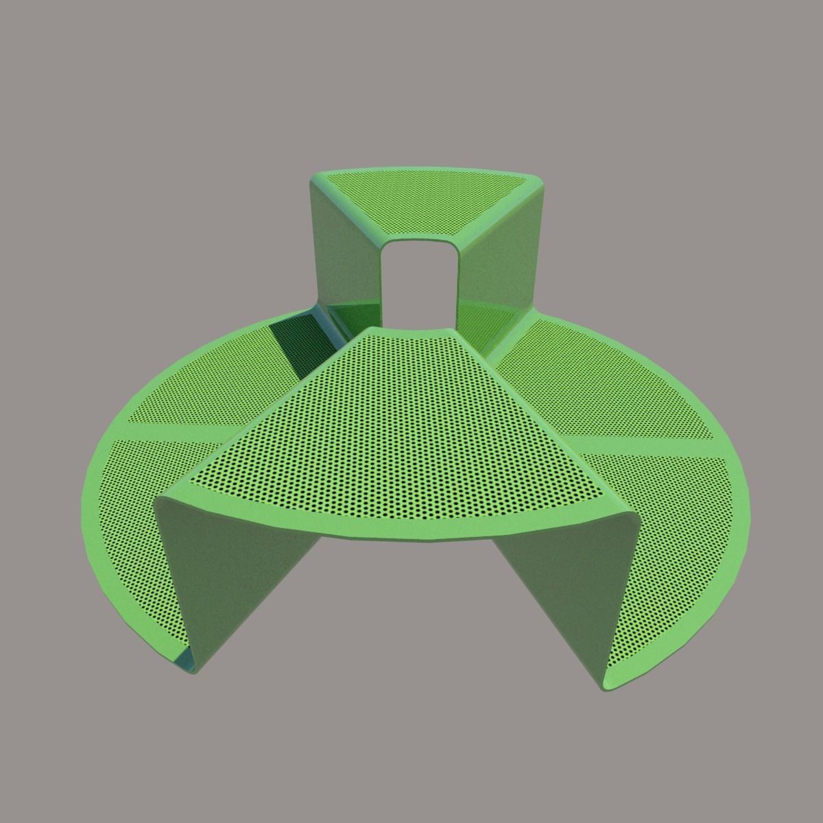 3D model 3D Under Tree Seating VR / AR / low-poly | CGTrader